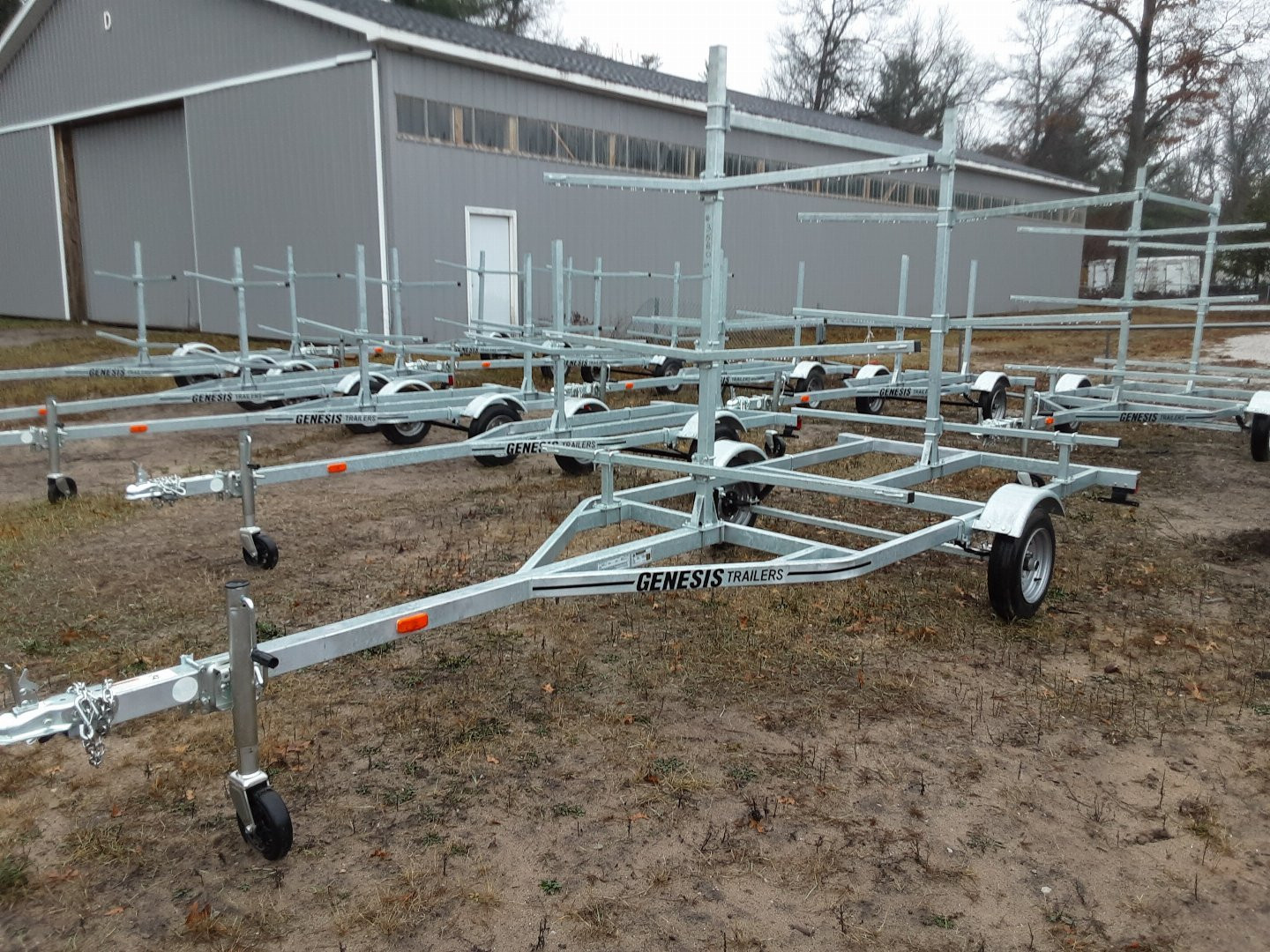 New 2024 Genesis Trailers 6 PLACE KAYAK Trailer for sale in Grayling, MI