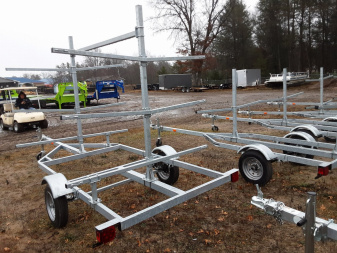New 2024 Genesis Trailers 6 PLACE KAYAK Trailer for sale in Grayling, MI