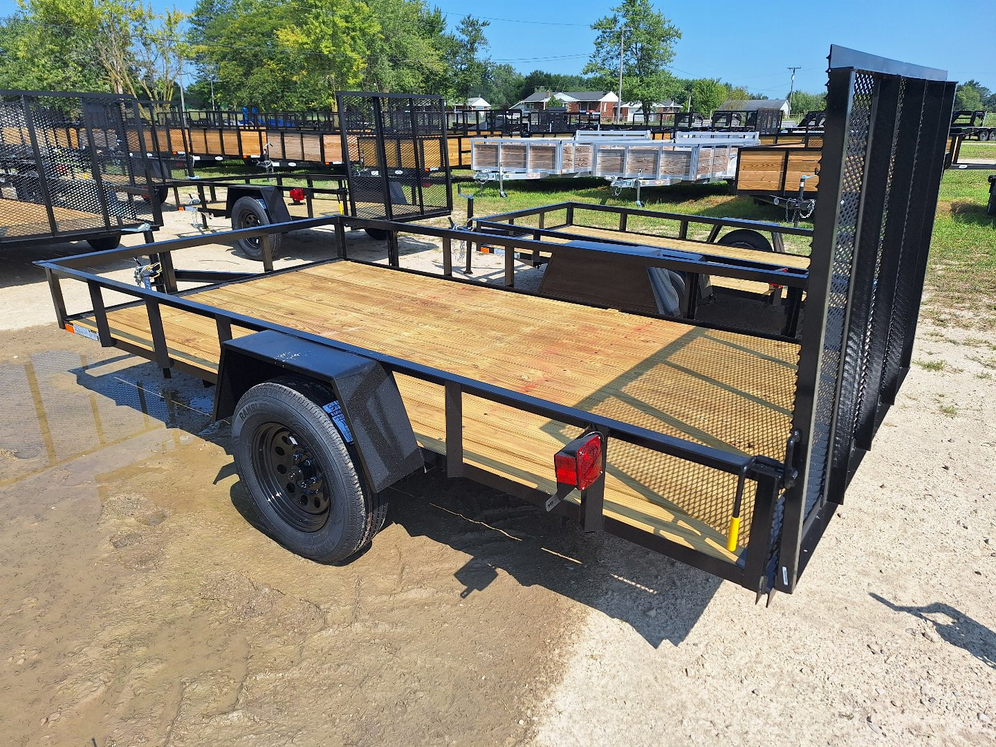 New AMO 6.4X12 Landscape Trailer for sale in Grayling, MI