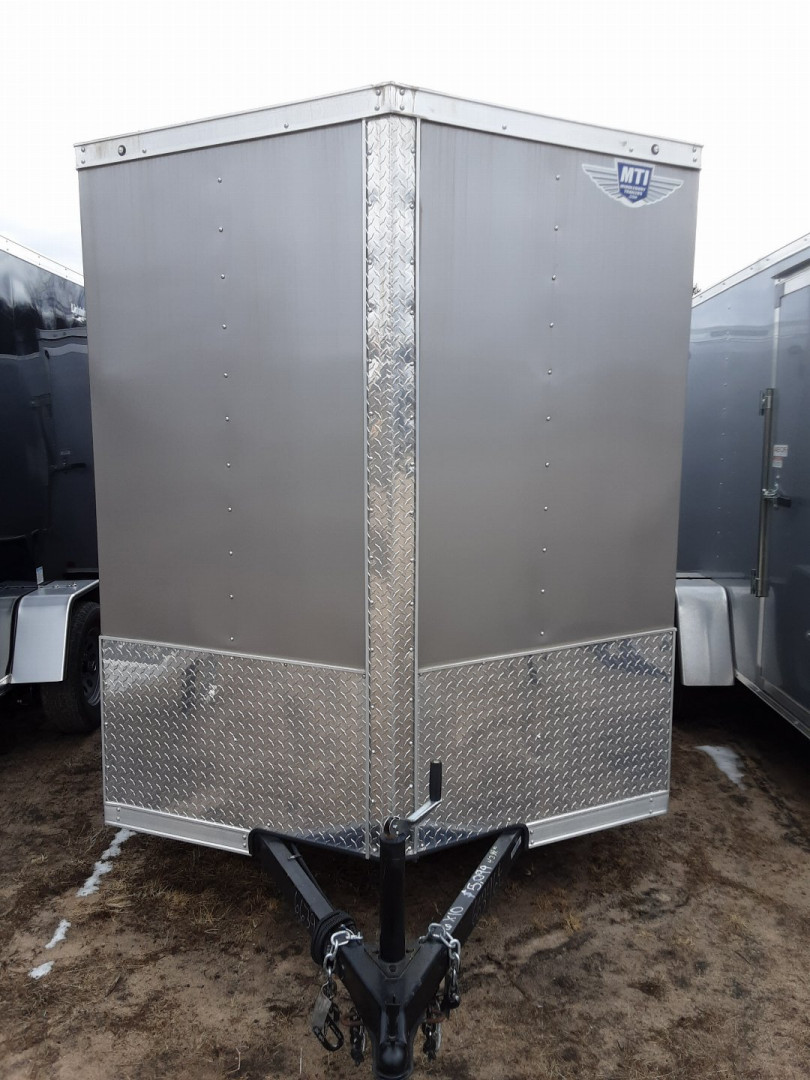 New 2023 MTI Trailers 6X10 CHARCOAL BARN Cargo / Enclosed Trailer for ...