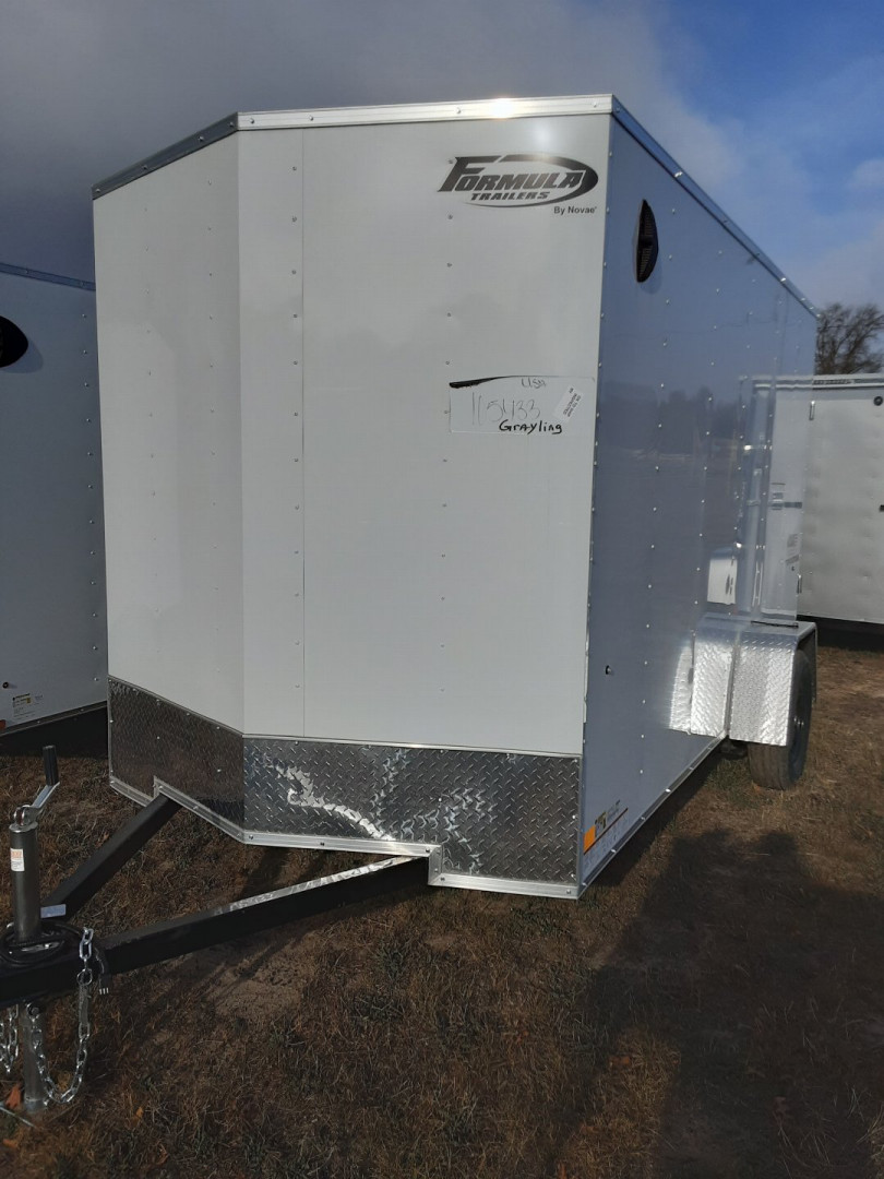 New 2025 Novae Corp 6X12 RAMP Cargo / Enclosed Trailer