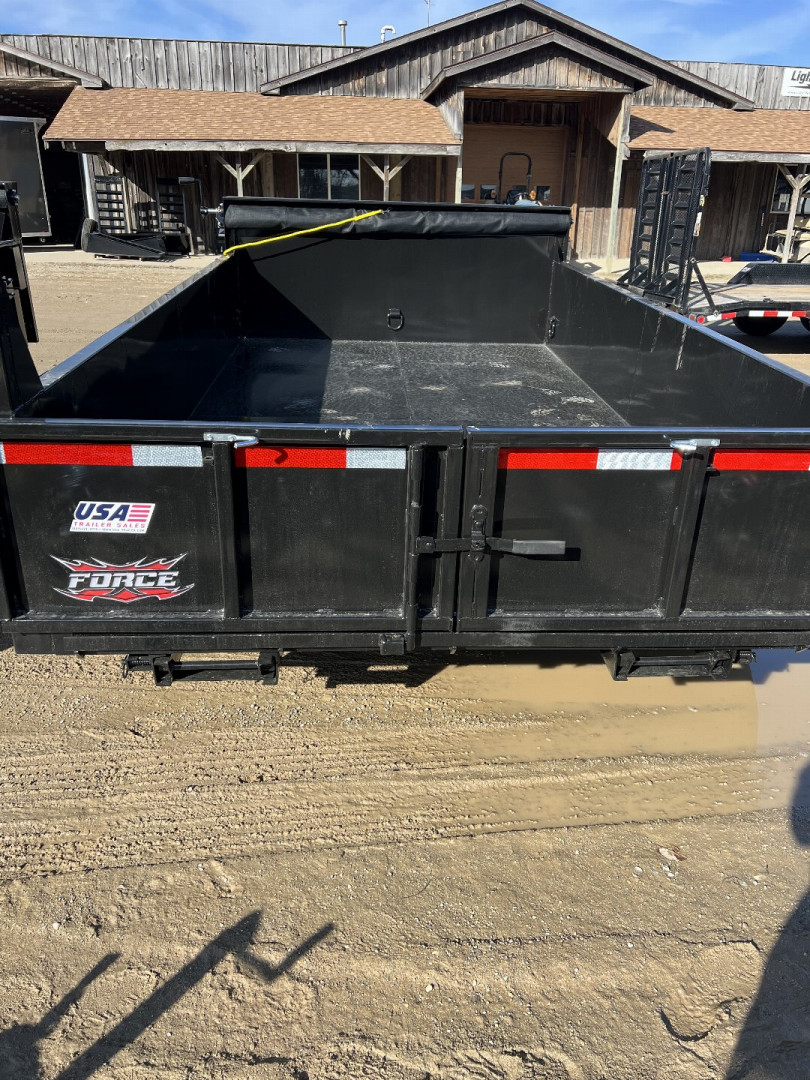 New 2025 X-Force 7X16 Dump Trailer