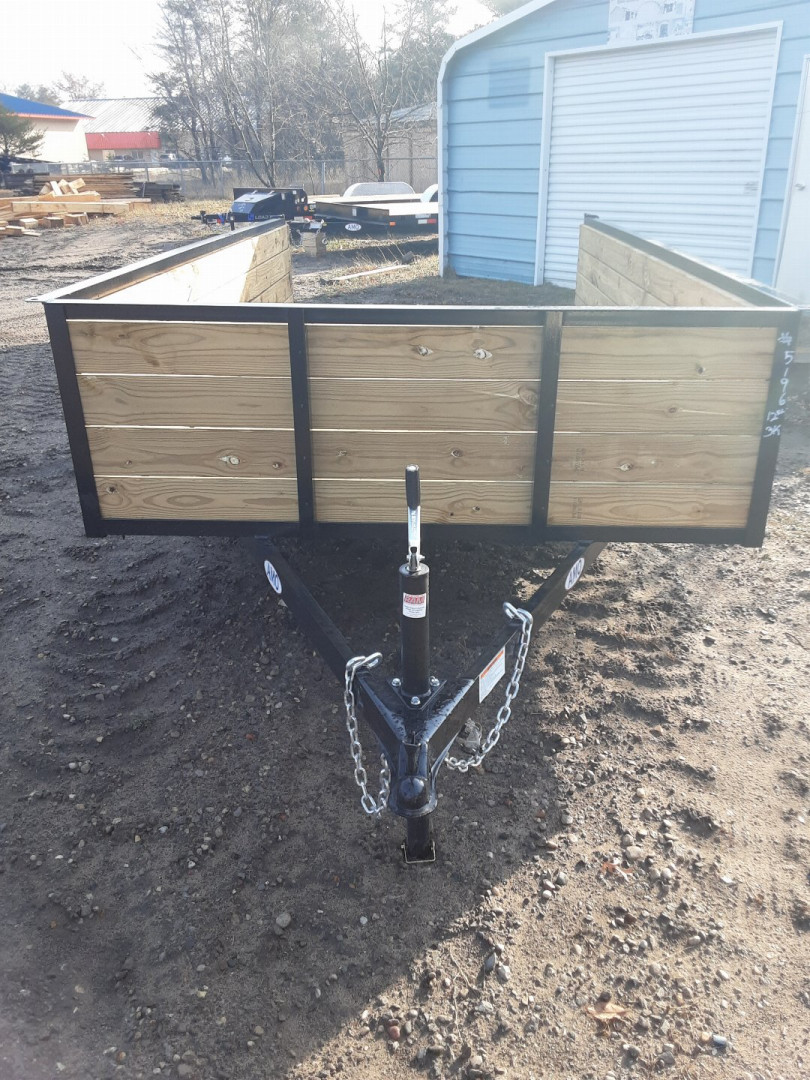 New 2025 AMO 6.4X12 WOODSIDE Landscape Trailer for sale in Grayling, MI