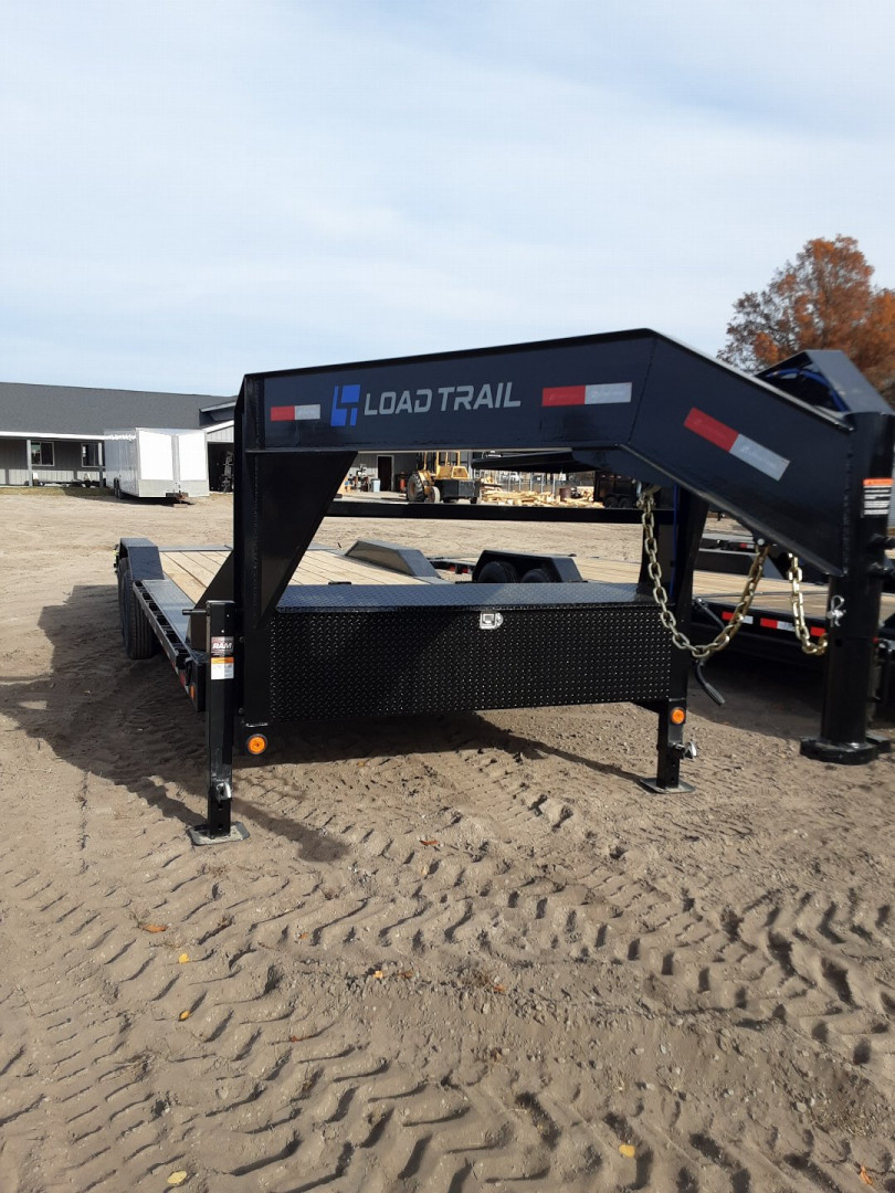 New New Load Trail 102"x26' W/Max Ramps Gooseneck Car Hauler Trailer