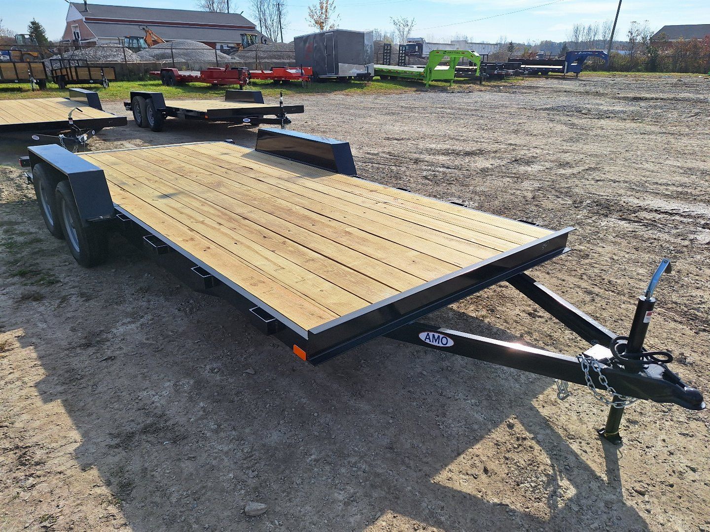 New 2025 AMO 82"x18' Car Hauler Trailer