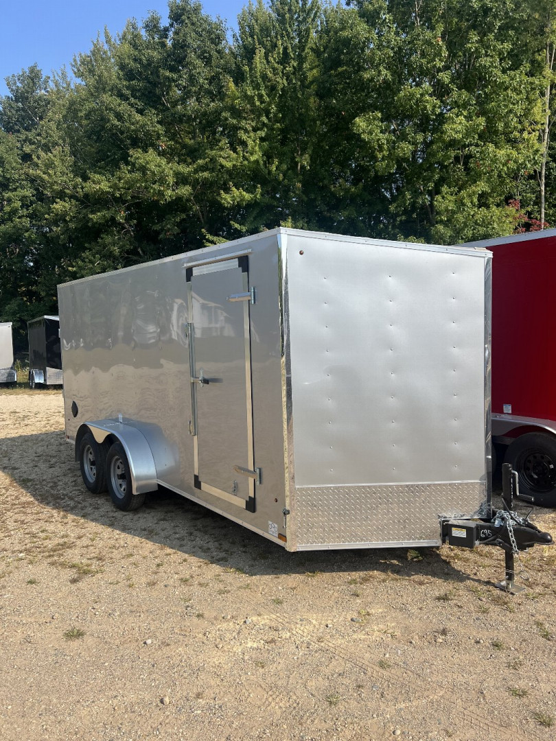 New 2025 US Cargo 7X16 Cargo / Enclosed Trailer W/RAMP DOOR