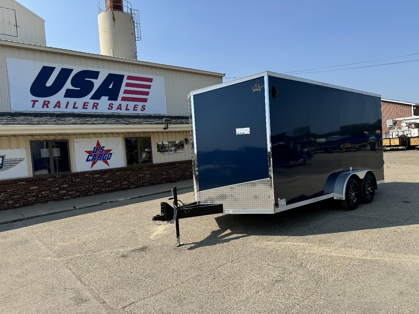 New 2025 US CARGO Scout 7x16 V-Nose Ramp Door +12 Cargo / Enclosed Trailer for sale in Wayland, MI