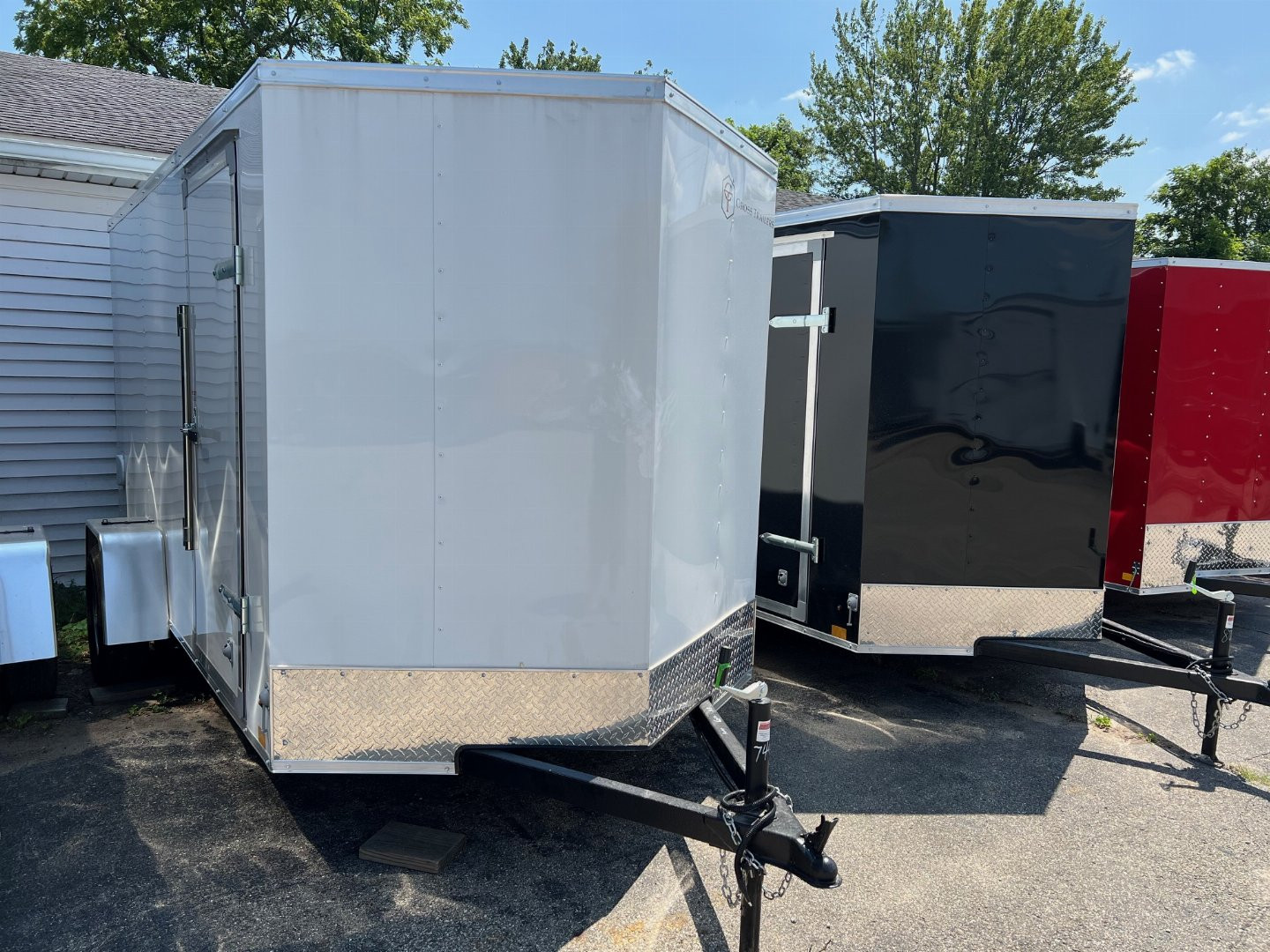 New 2025 6 x 12 Cross Trailers Cargo / Enclosed Trailer with ramp Door ...
