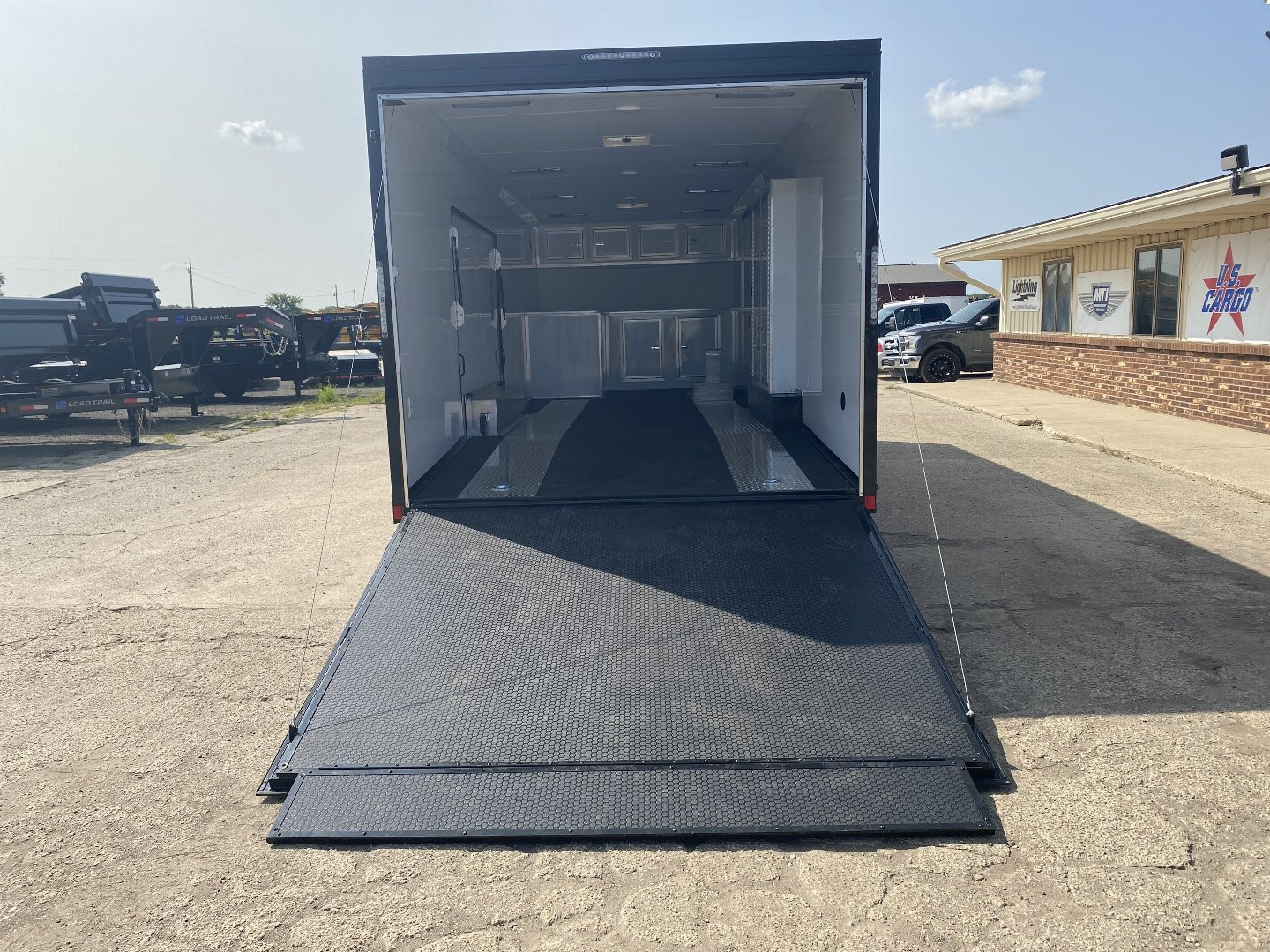 New 2024 US Cargo 8.5X24 12k w/7ft Interior Height Car / Racing Trailer ...
