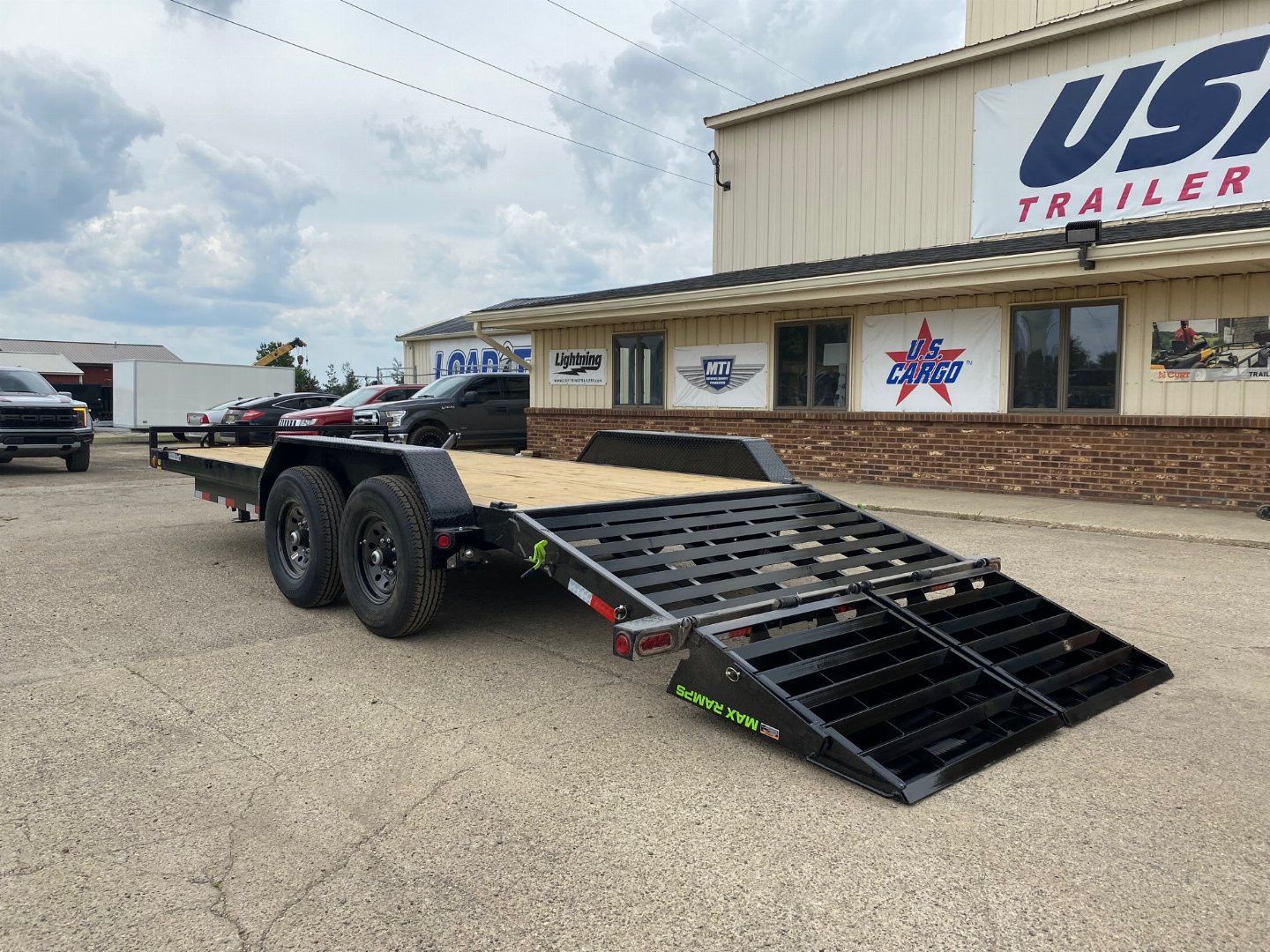 New 2025 LOAD TRAIL 83X20 14k w/Max Ramps Equipment Trailer for sale in ...