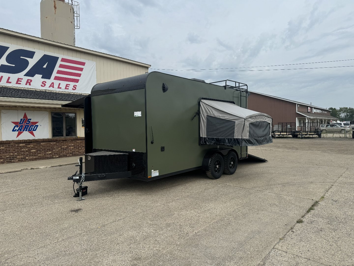 New 2025 US Cargo 7X16 Ascent Toy Hauler for sale in Wayland, MI