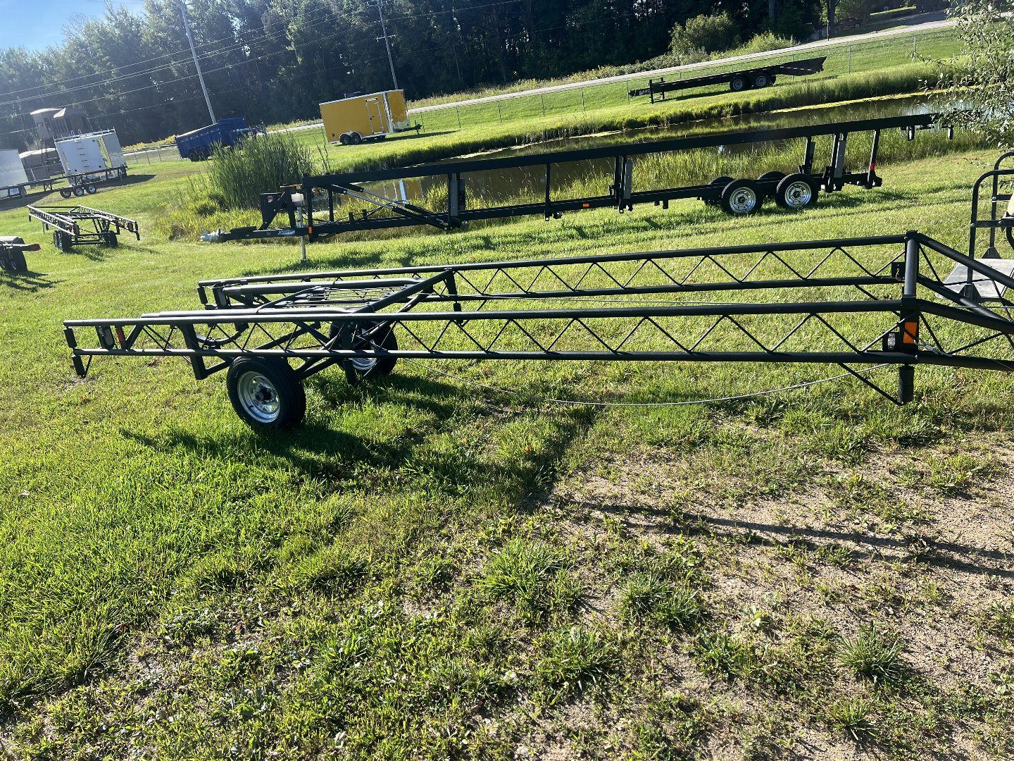New 2025 Hoosier 16-20' CRANK UP Boat Trailer for sale in Edmore, MI