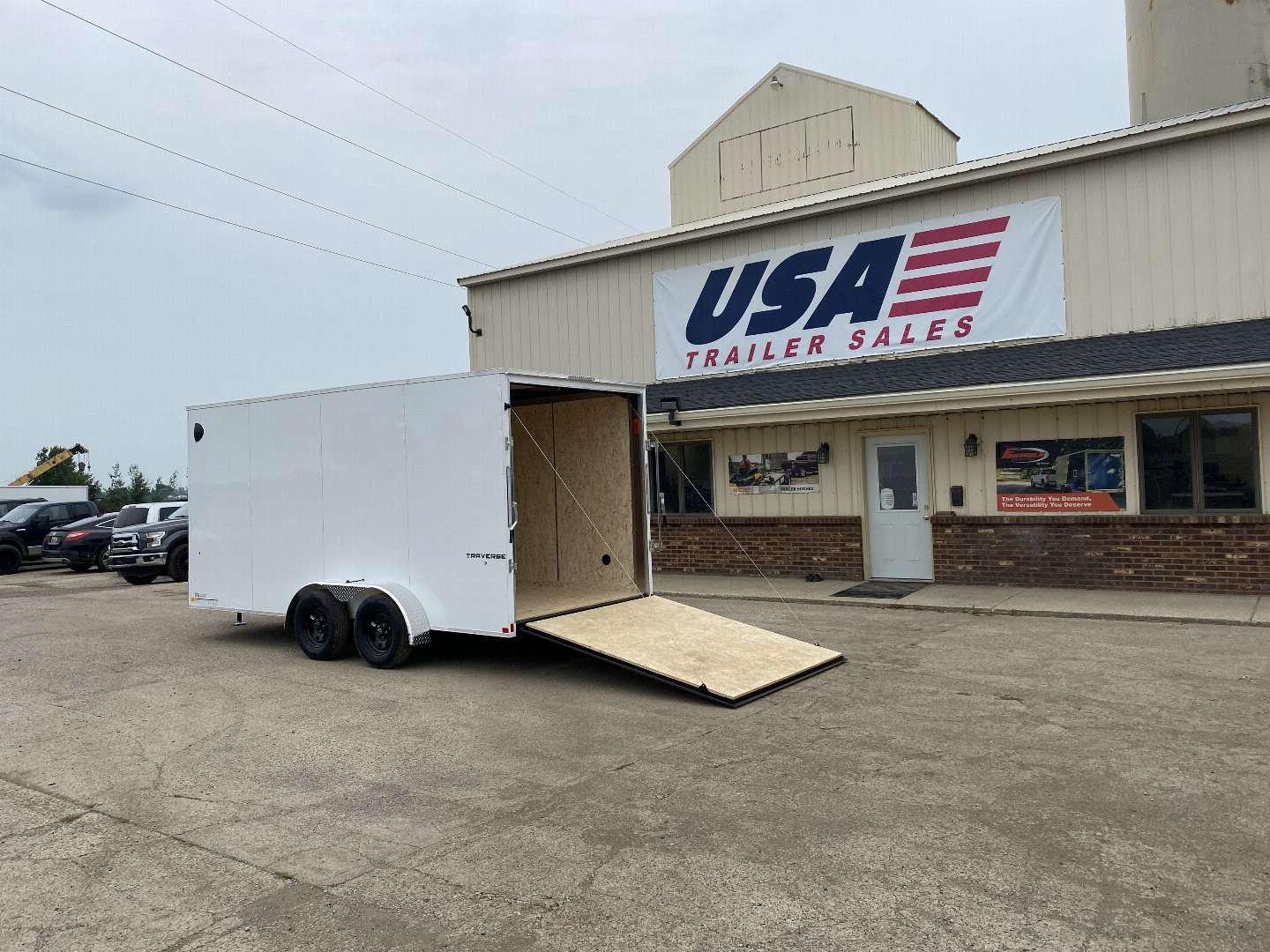 New 2024 FORMULA TRAILERS Traverse 7x16 Ramp Door 6'6" Interior Height ...