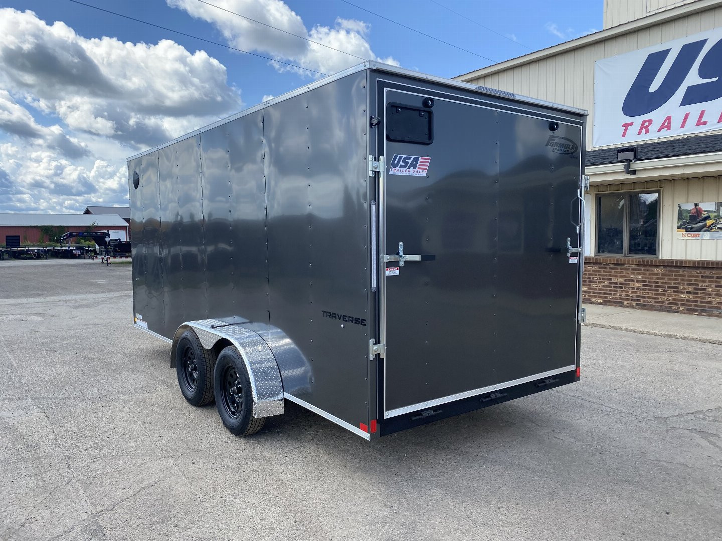 New 2024 FORMULA TRAILERS Traverse 7x16 Ramp Door 6'6" Interior Height ...