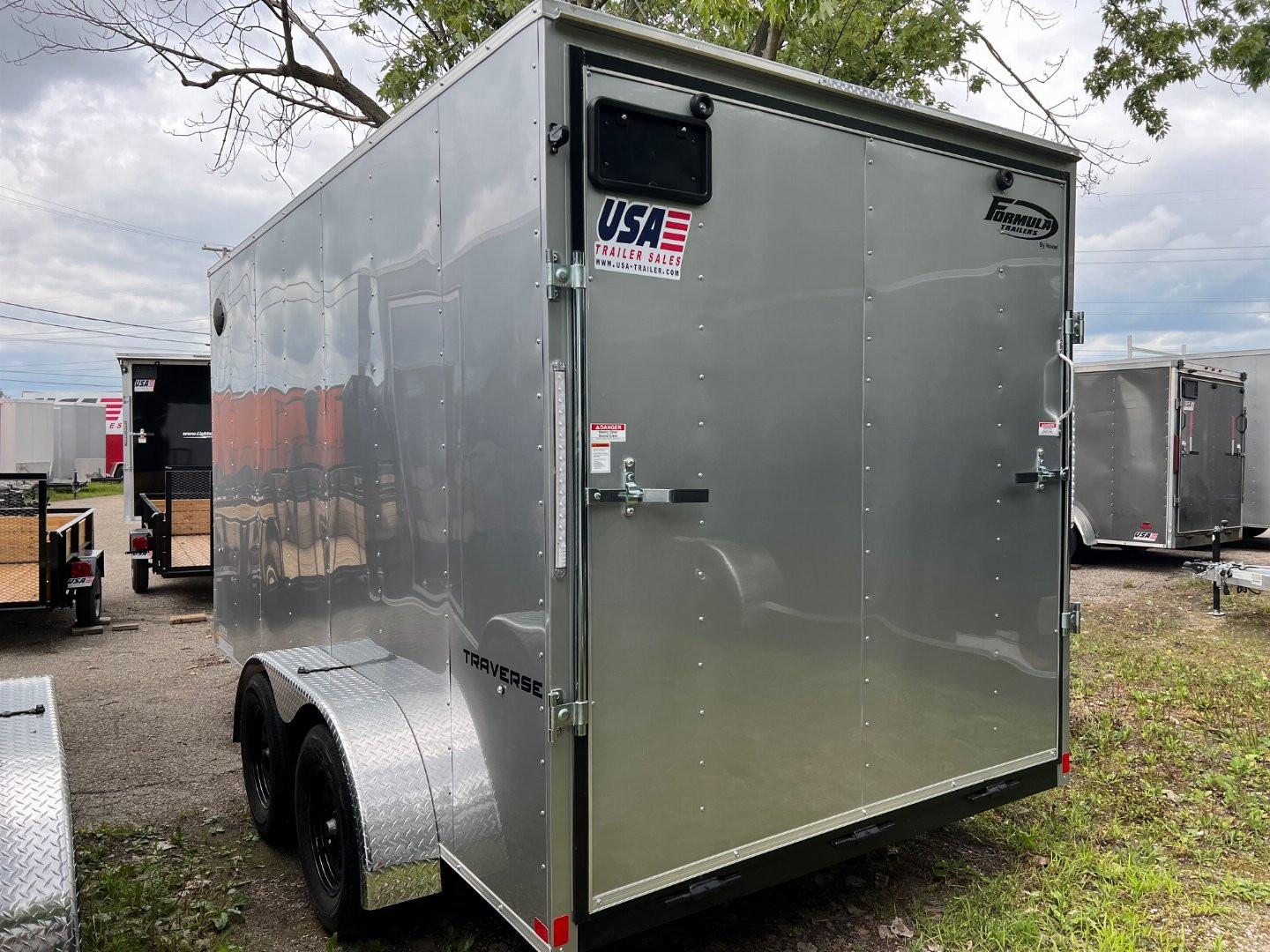 New 2025 FORMULA TRAILERS 7 x 14 Cargo / Enclosed Trailer with 7ft ...