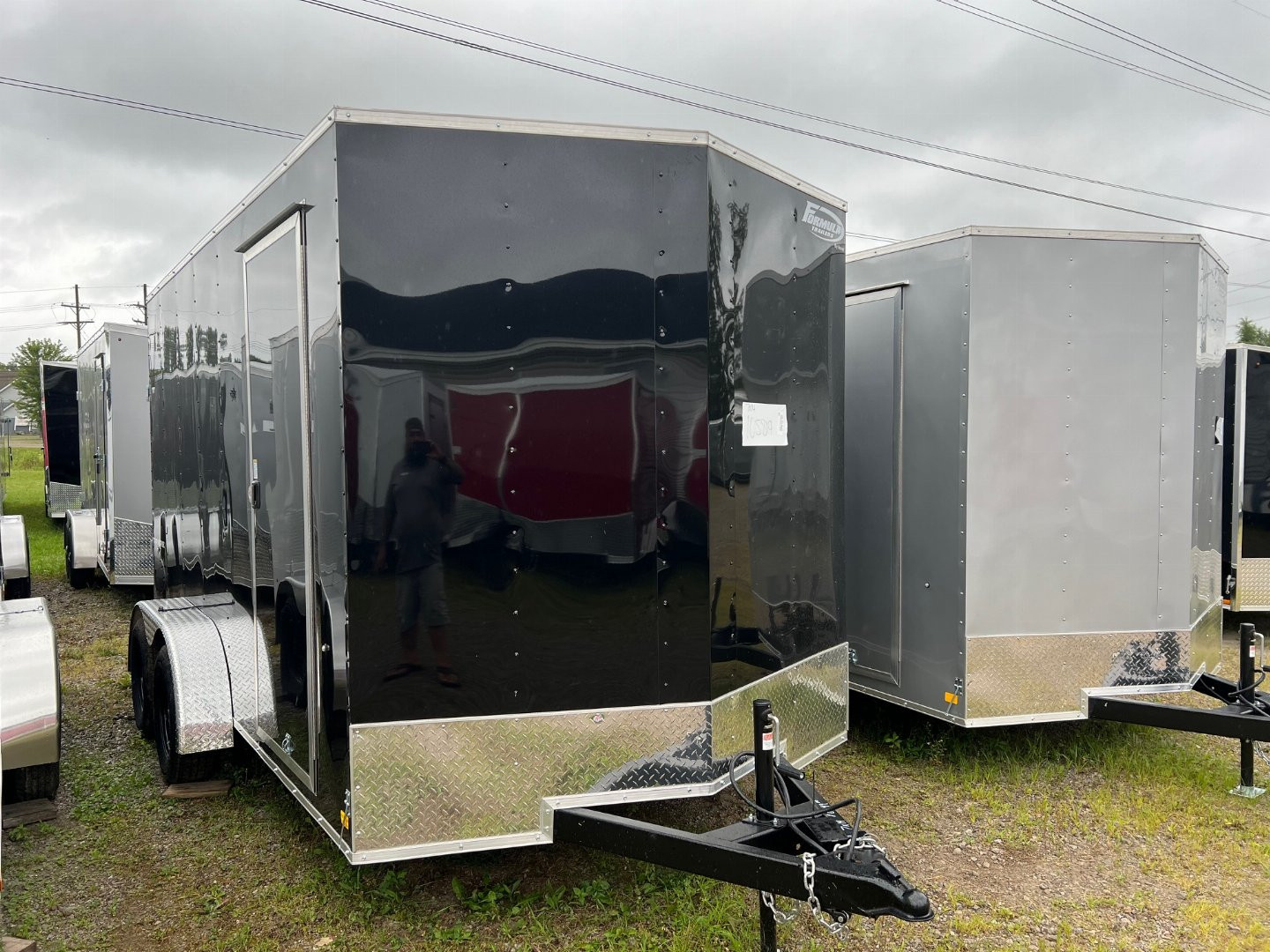 New 2025 FORMULA TRAILERS 7 x 14 Cargo / Enclosed Trailer with 7ft ...