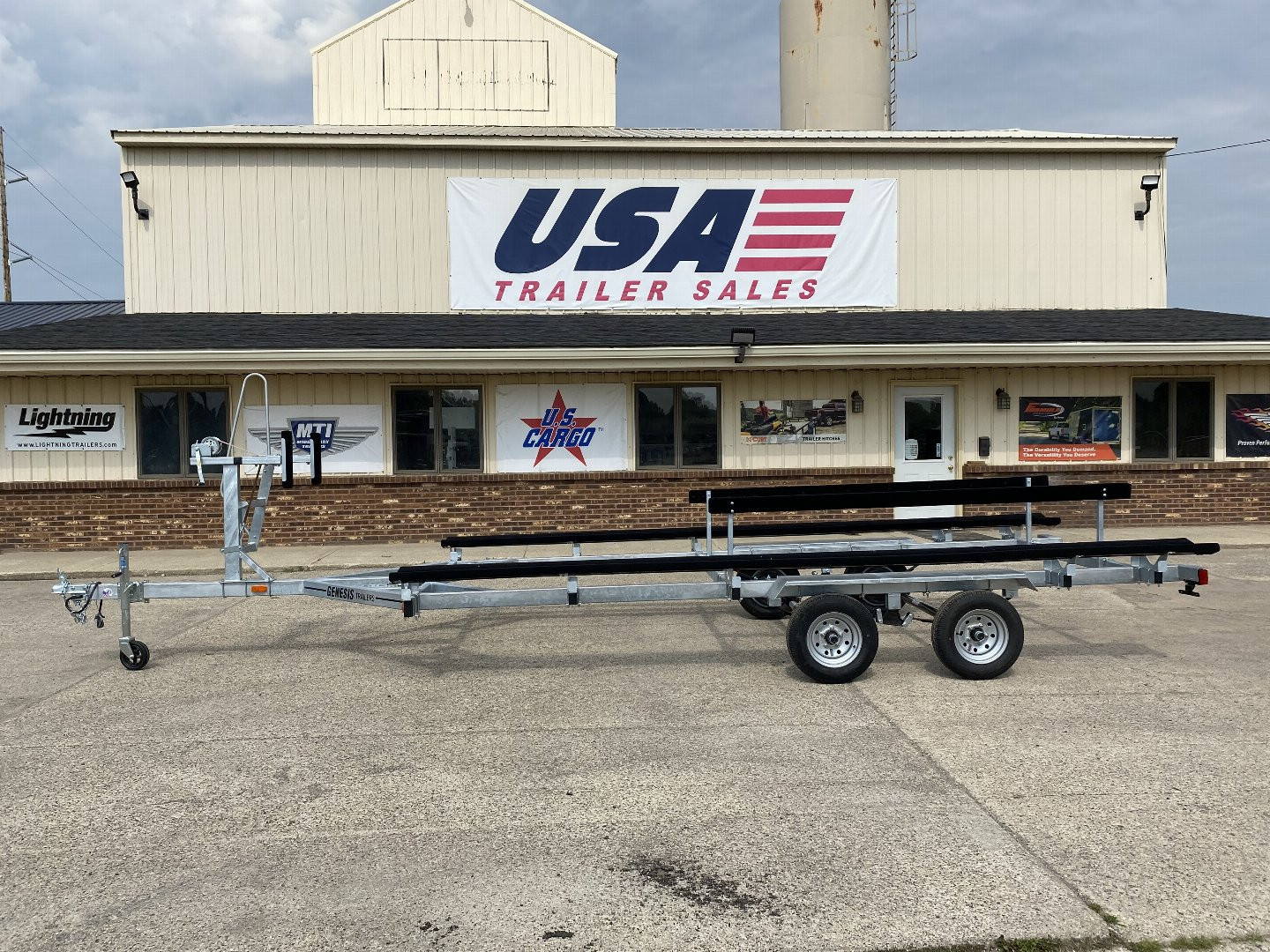 New 2024 GENESIS TRAILERS 22ft Bunk Style w/Electric Brakes Boat ...