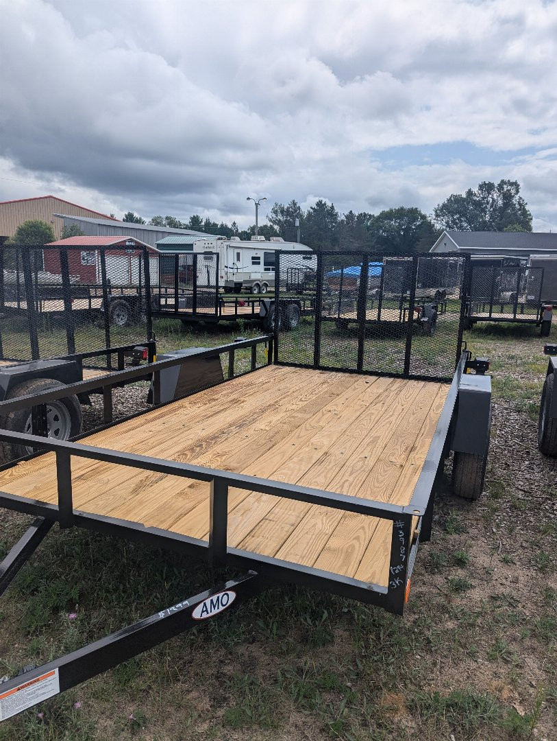 New 2024 AMO 6x12 Utility Trailer for sale in Grayling, MI