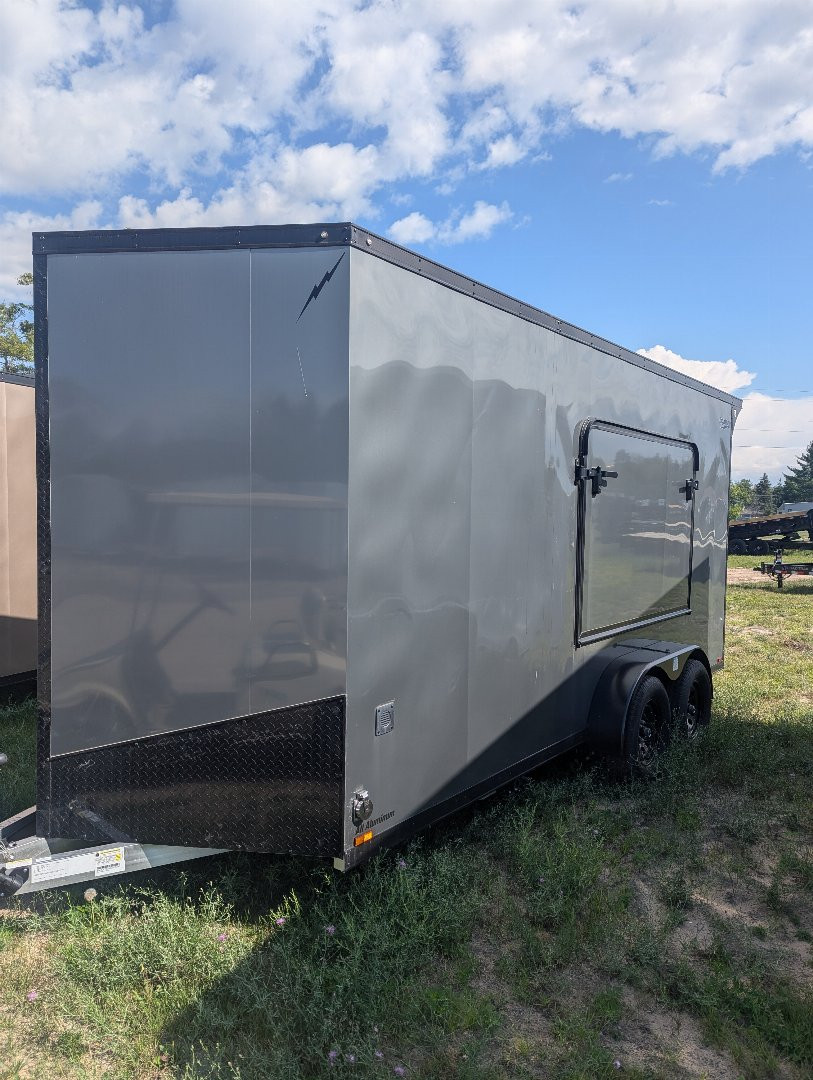 New 2024 Lightning Trailers 7X16 Cargo / Enclosed Trailer