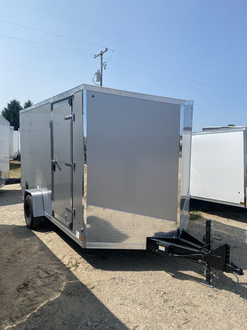 New 2025 US CARGO 7X12 Cargo / Enclosed Trailer RAMP DOOR