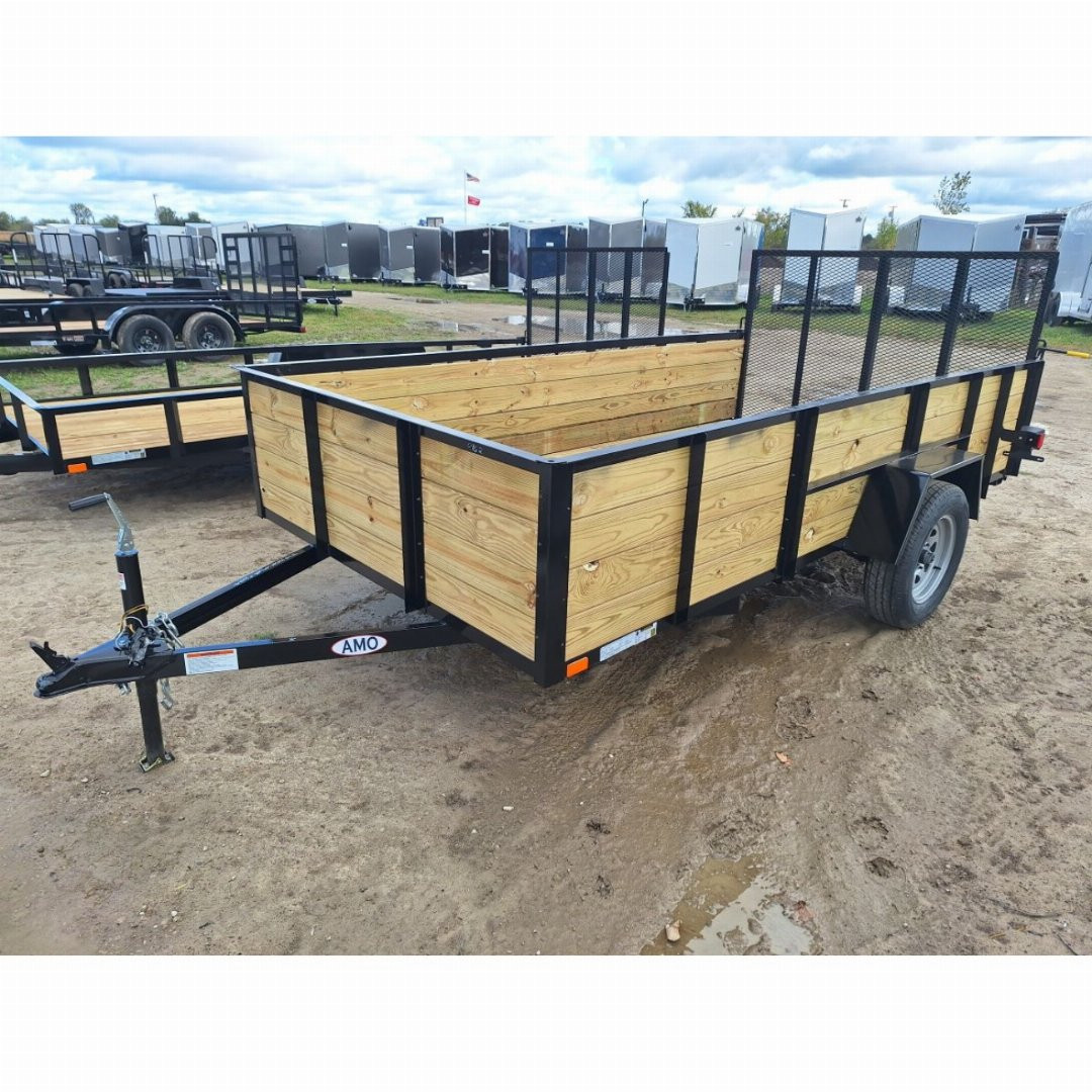 New 2024 AMO 6X12 WOODSIDE Landscape Trailer for sale in Grawn, MI