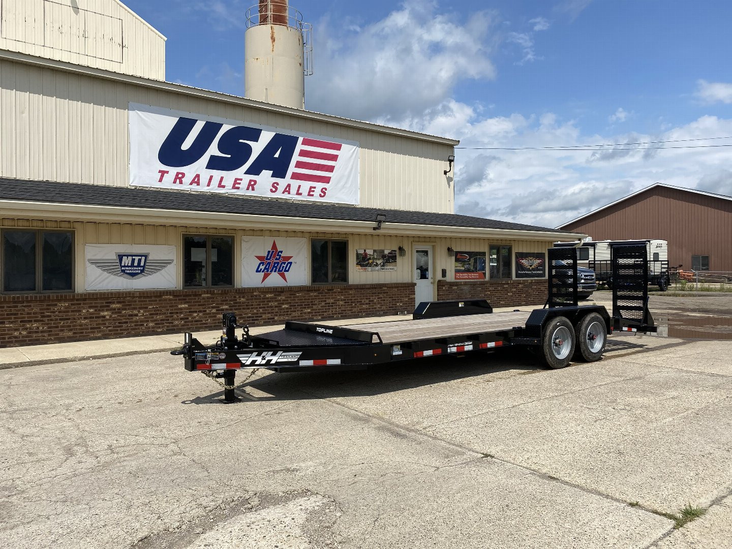 New 2024 H&H TRAILERS 82"x20' Topline 16K w/Options Equipment Trailer ...