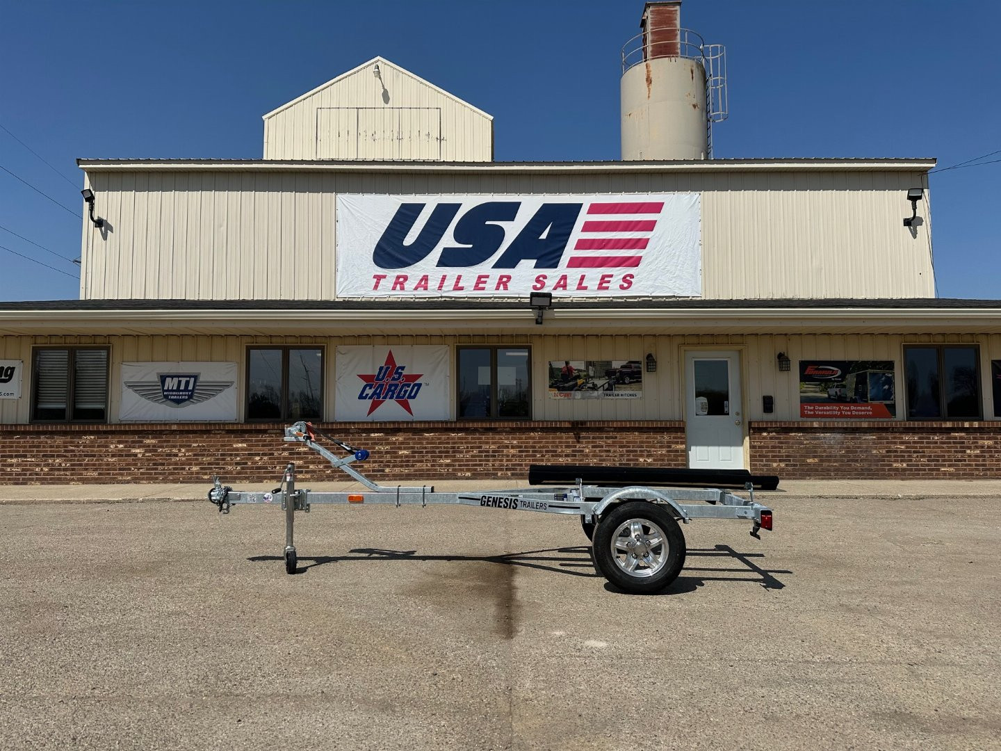 New 2025 GENESIS TRAILERS Galvanized Personal Watercraft Boat Trailer ...