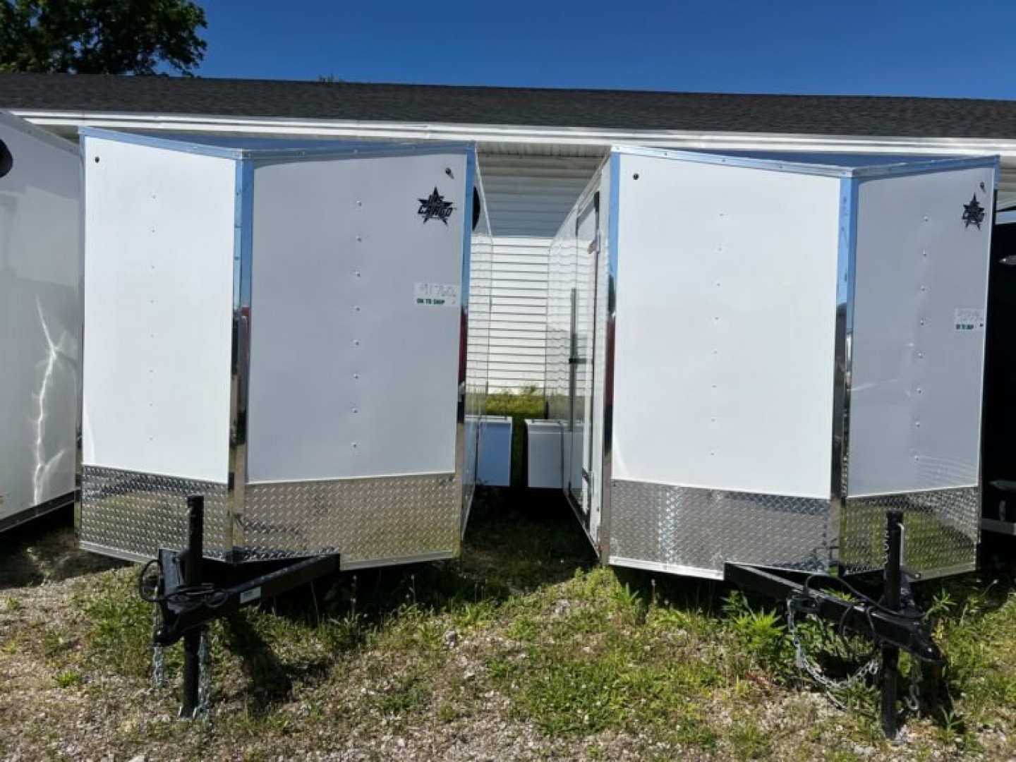 New 6 x 12 US Cargo Enclosed Trailer RAMP DOOR