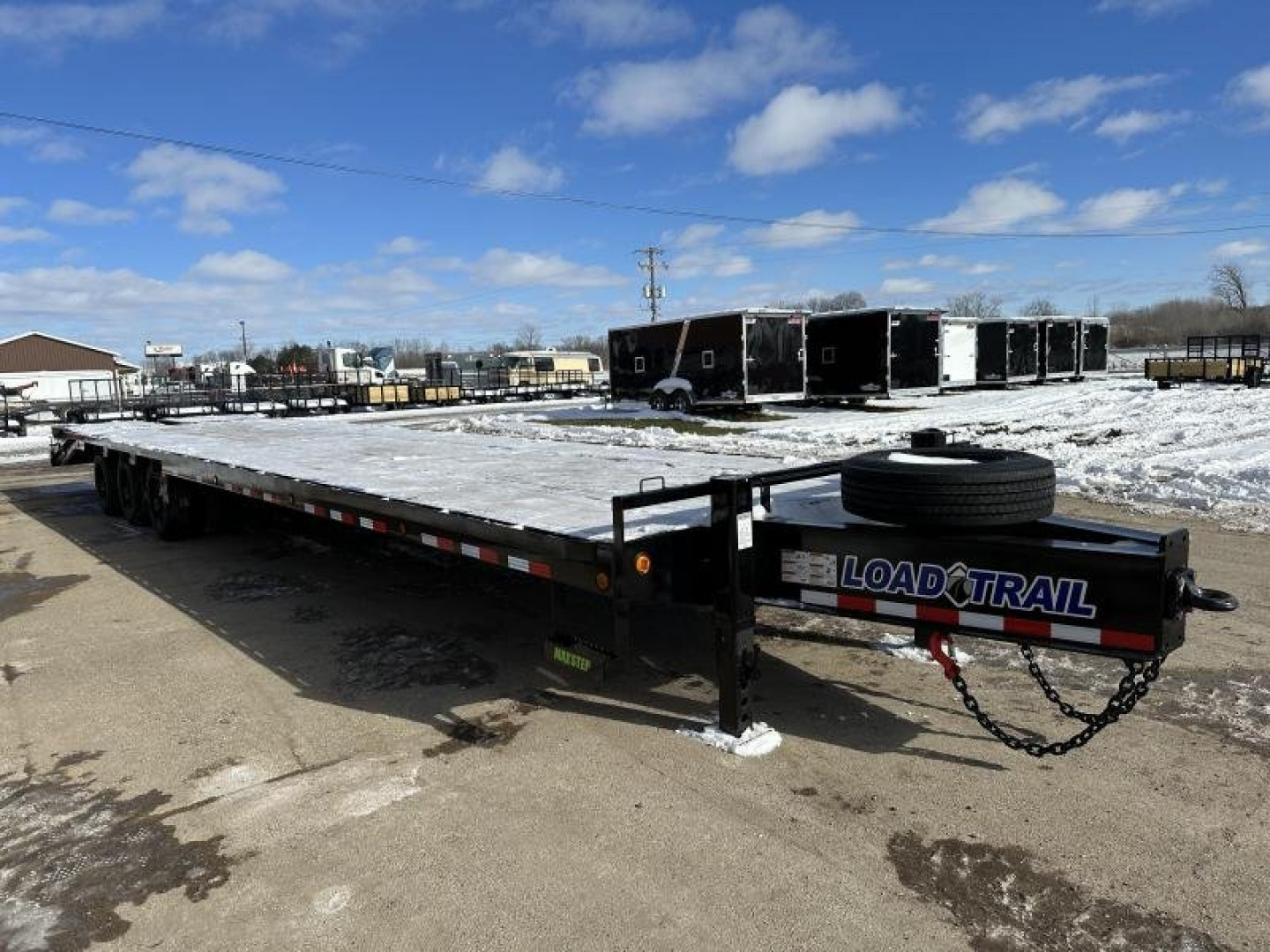 New 2023 Load Trail 102x40 Triple Low-Pro 40K Tag Deckover Trailer