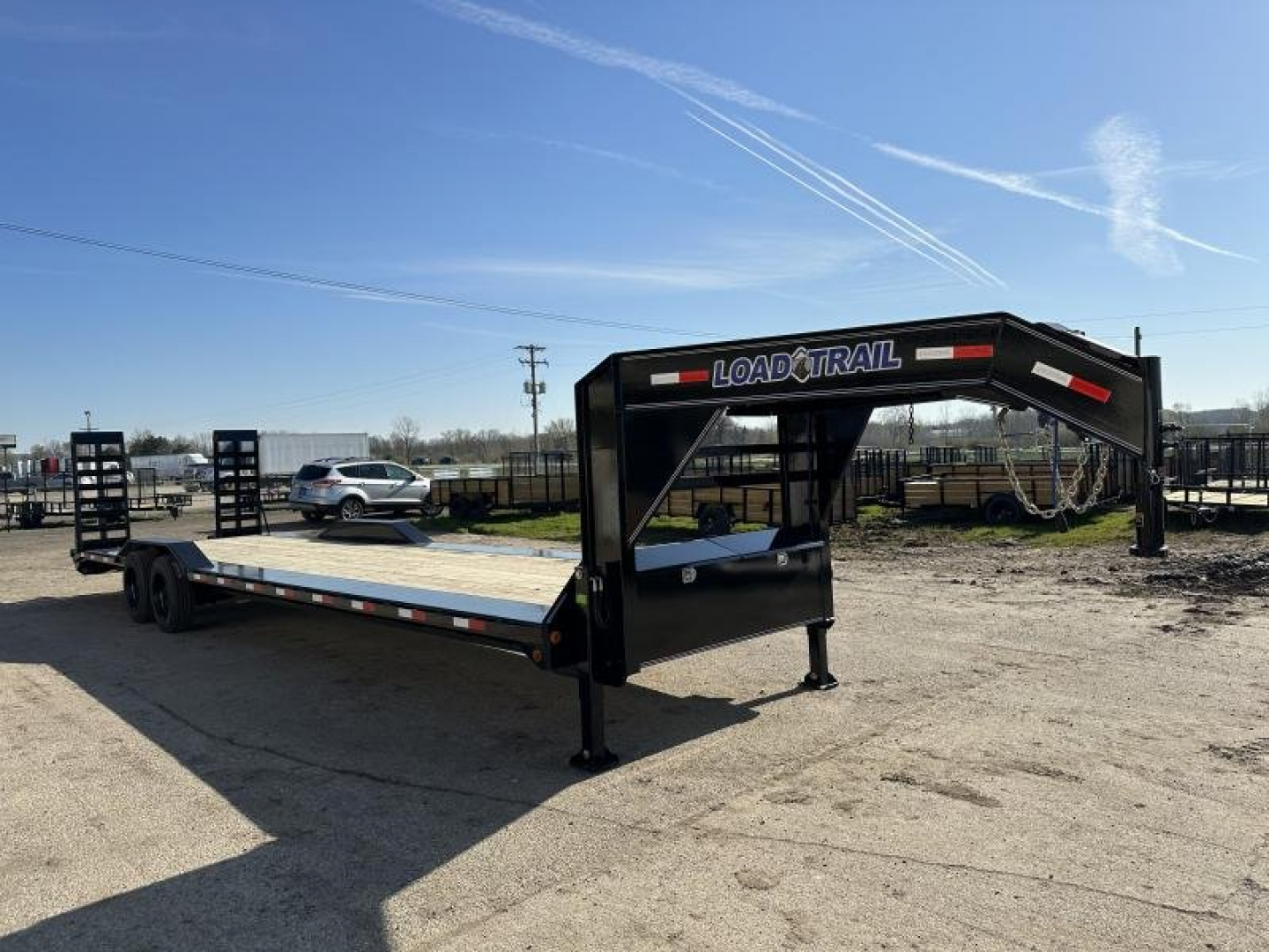 New 2023 Load Trail 102x32 Equipment/Car Hauler 20K Gooseneck Trailer w ...