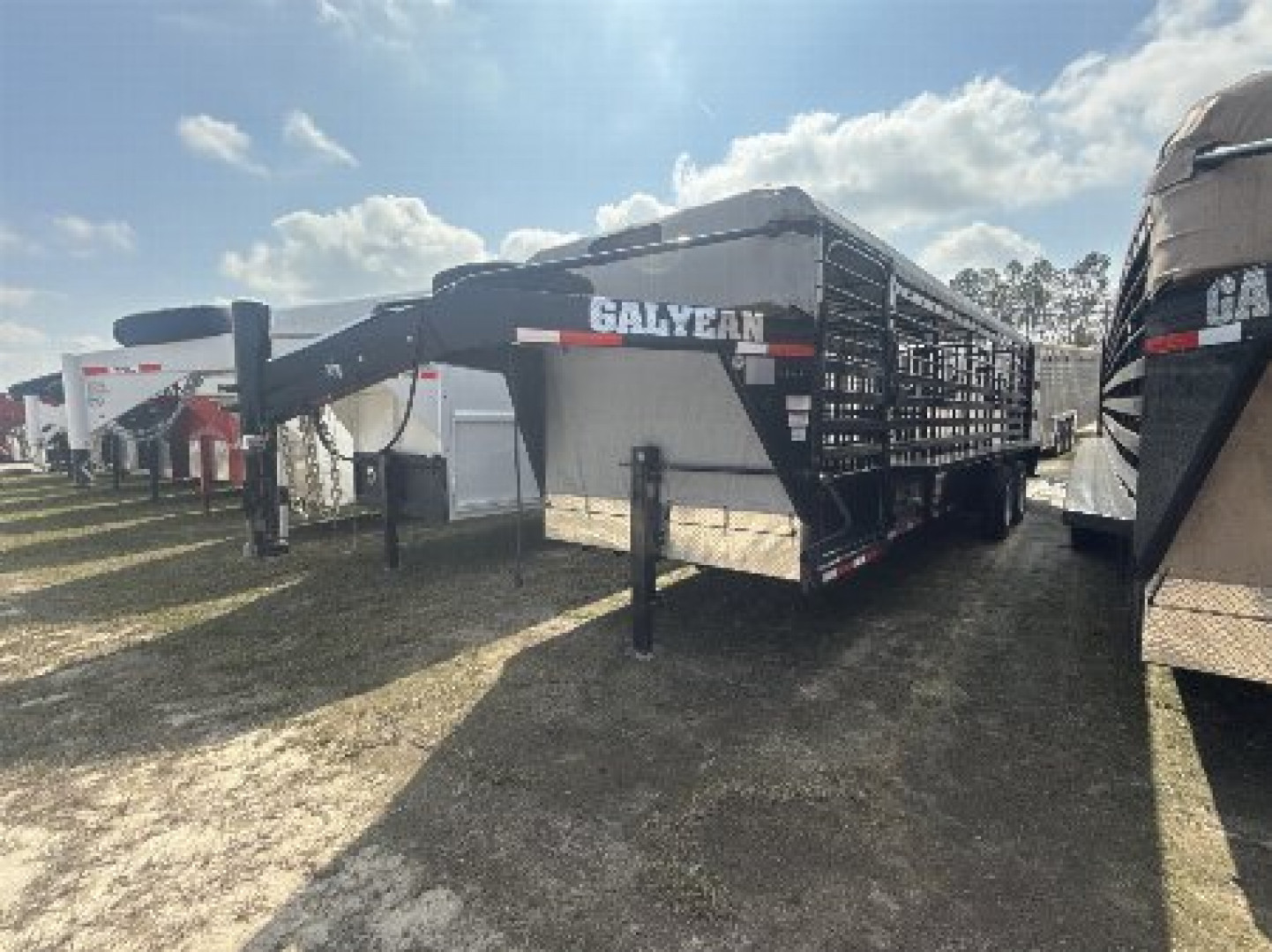 New 2024 Galyean 24' CATTLE TRAILER