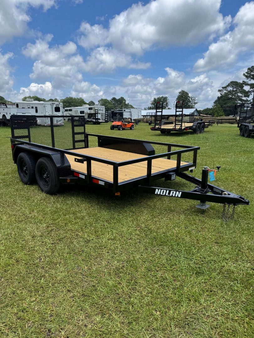 New 2025 Nolan Manufacturing NOL712TA Utility Trailer
