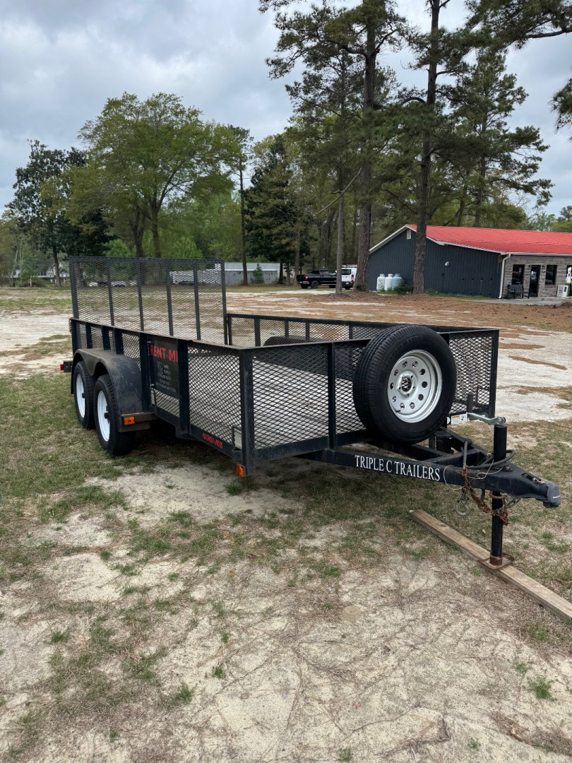 Used 2018 Triple C Trailer 6414TMS Utility Trailer