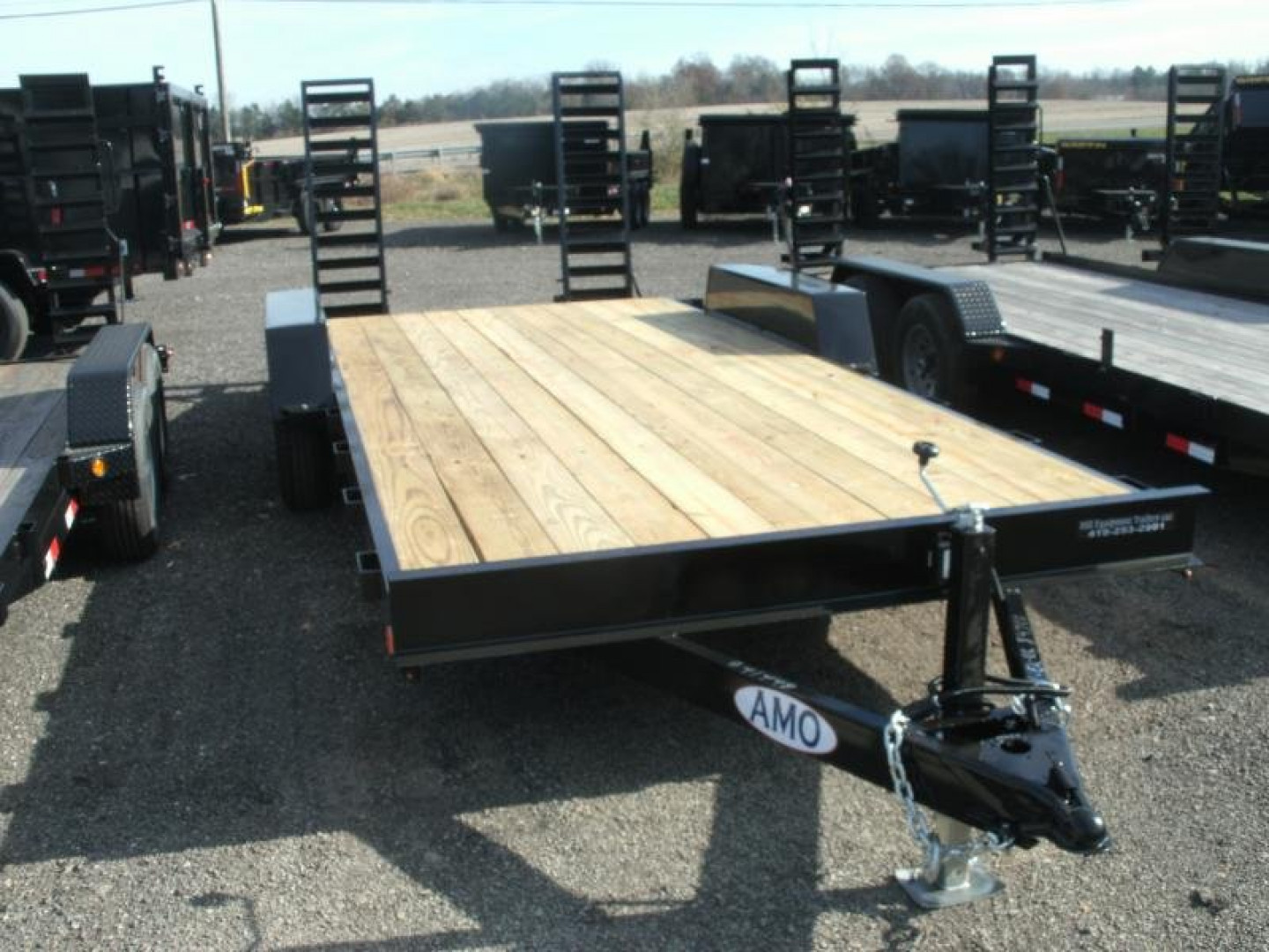 New 2025 AMO 20' EQUIPMENT - 10K Equipment Trailer