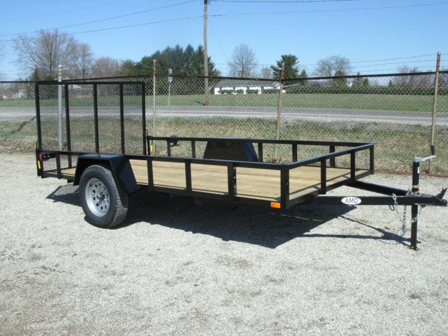 New 2025 AMO 6x 12 UT w/Gate Standard Utility Trailer