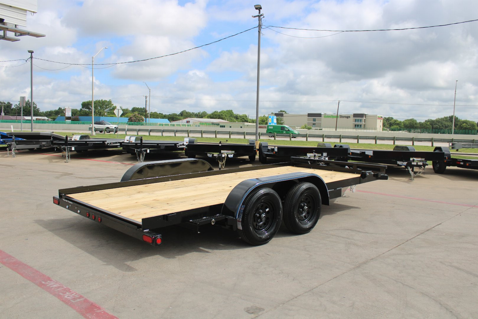 New 2025 TOP HAT TRAILERS 16'x83" CH Car Hauler for sale in Seagoville, TX