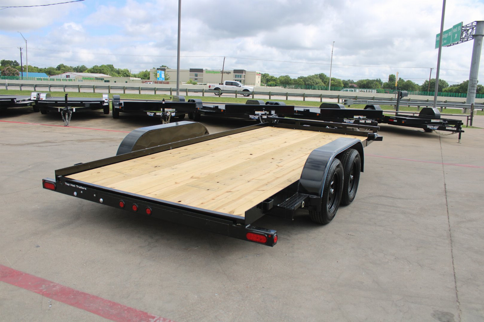 New 2025 TOP HAT TRAILERS 16'x83" CH Car Hauler for sale in Seagoville, TX