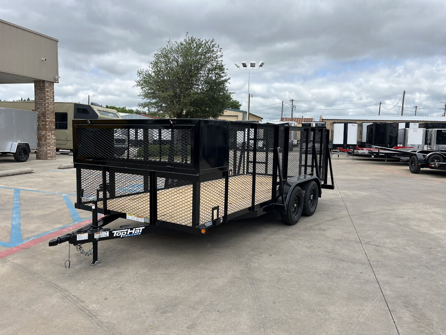 New 2025 TOP HAT LANDSCAPE - 14x83" LS Utility Trailer