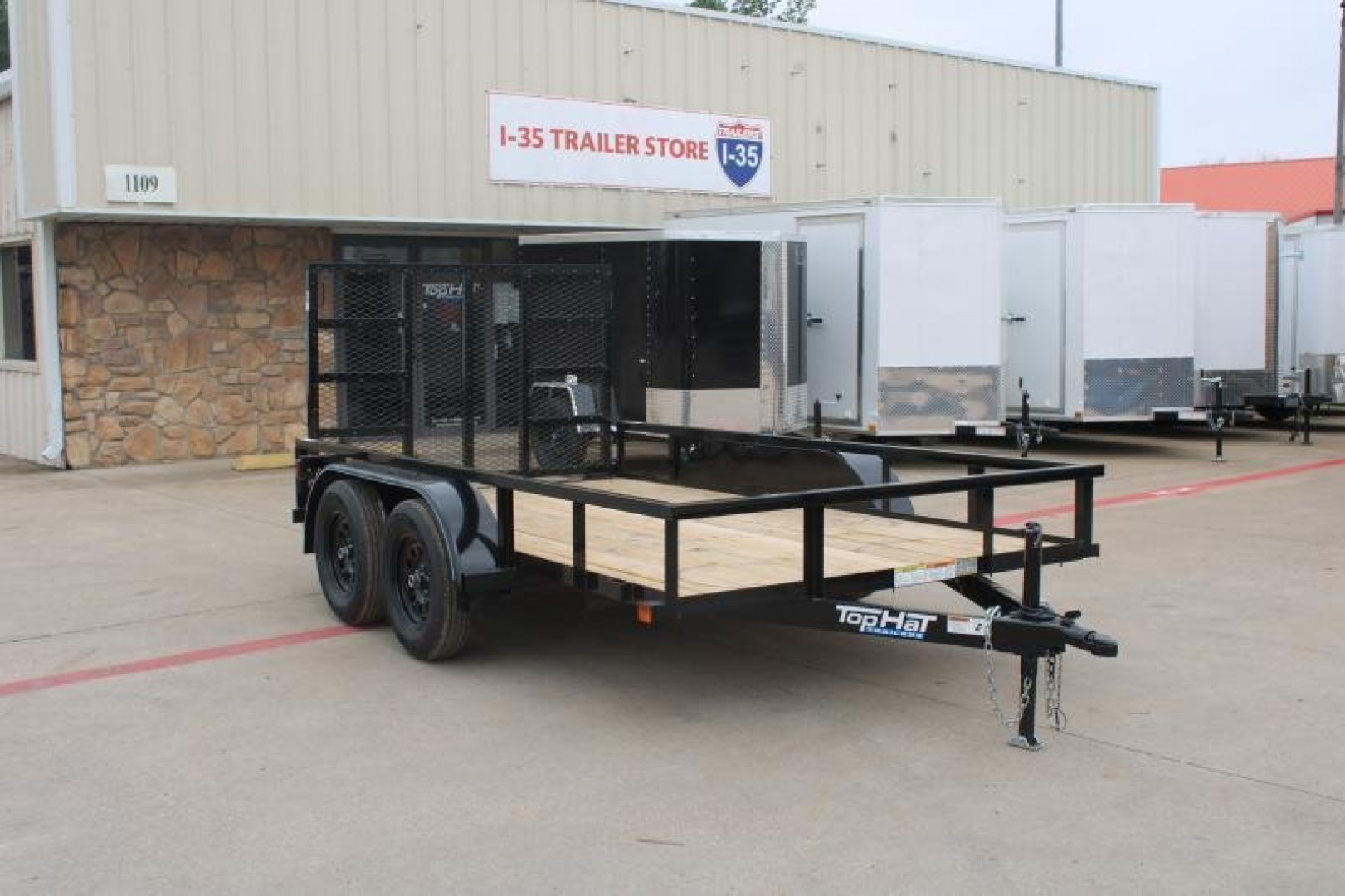 New 2025 Top Hat Trailers 12x77 LDX Utility Trailer