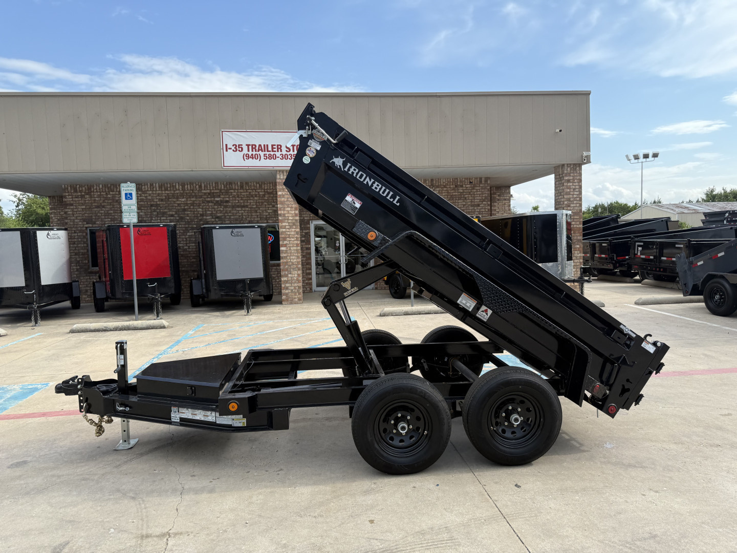 New 2026 Iron Bull DTB10 60x10 Dump Trailer
