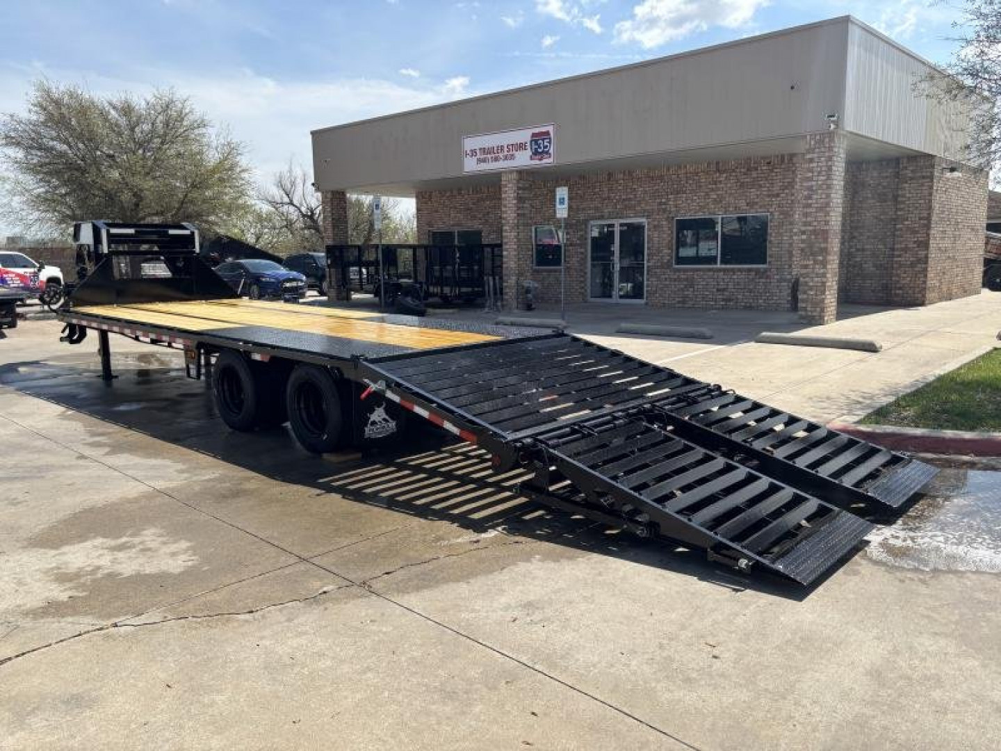 New 2025 Iron Bull FLG22 102"x25' Equipment Trailer for sale in ...