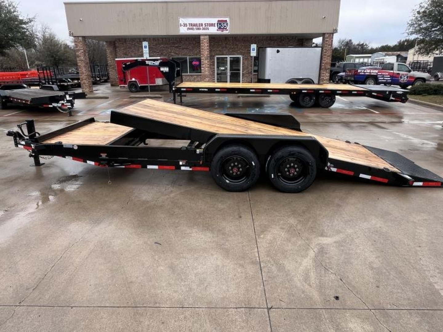 New 2025 Top Hat Trailers TDS 22 X 83-17.5E-H TILT DECK SHOCK 16K Tilt ...