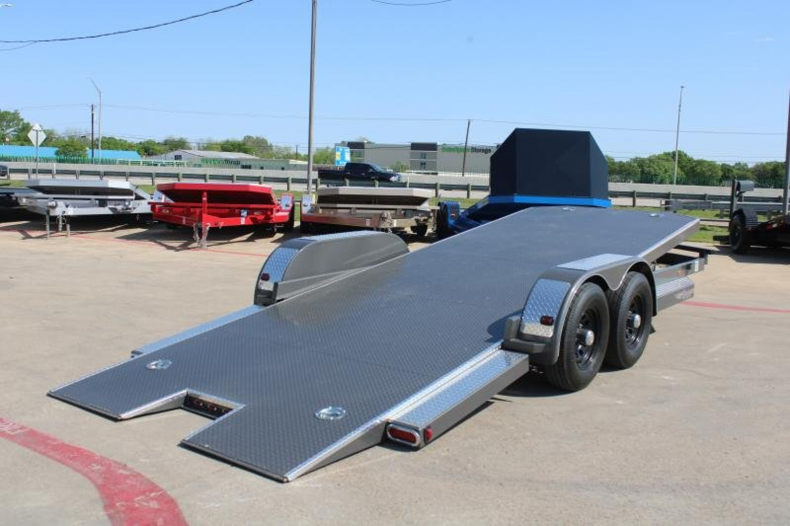 New 2024 102 Ironworks Eliminator 20'x80" Car / Racing Trailer