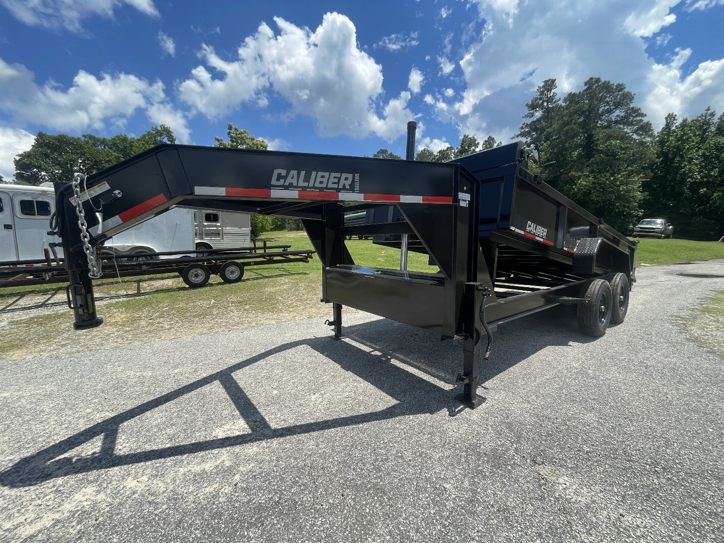 New 2025 Caliber Trailer Mfg 7X1614KGN Dump Trailer