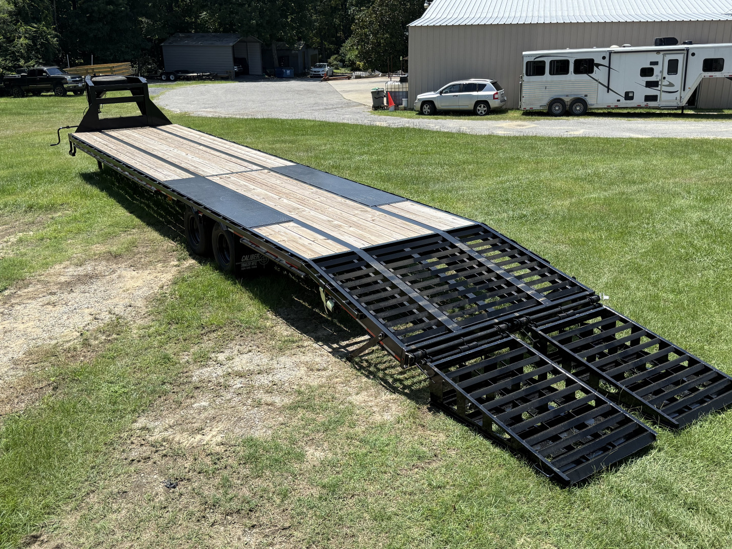 New 2025 Caliber Trailer Mfg 8.5x40DO20KGN Equipment Trailer