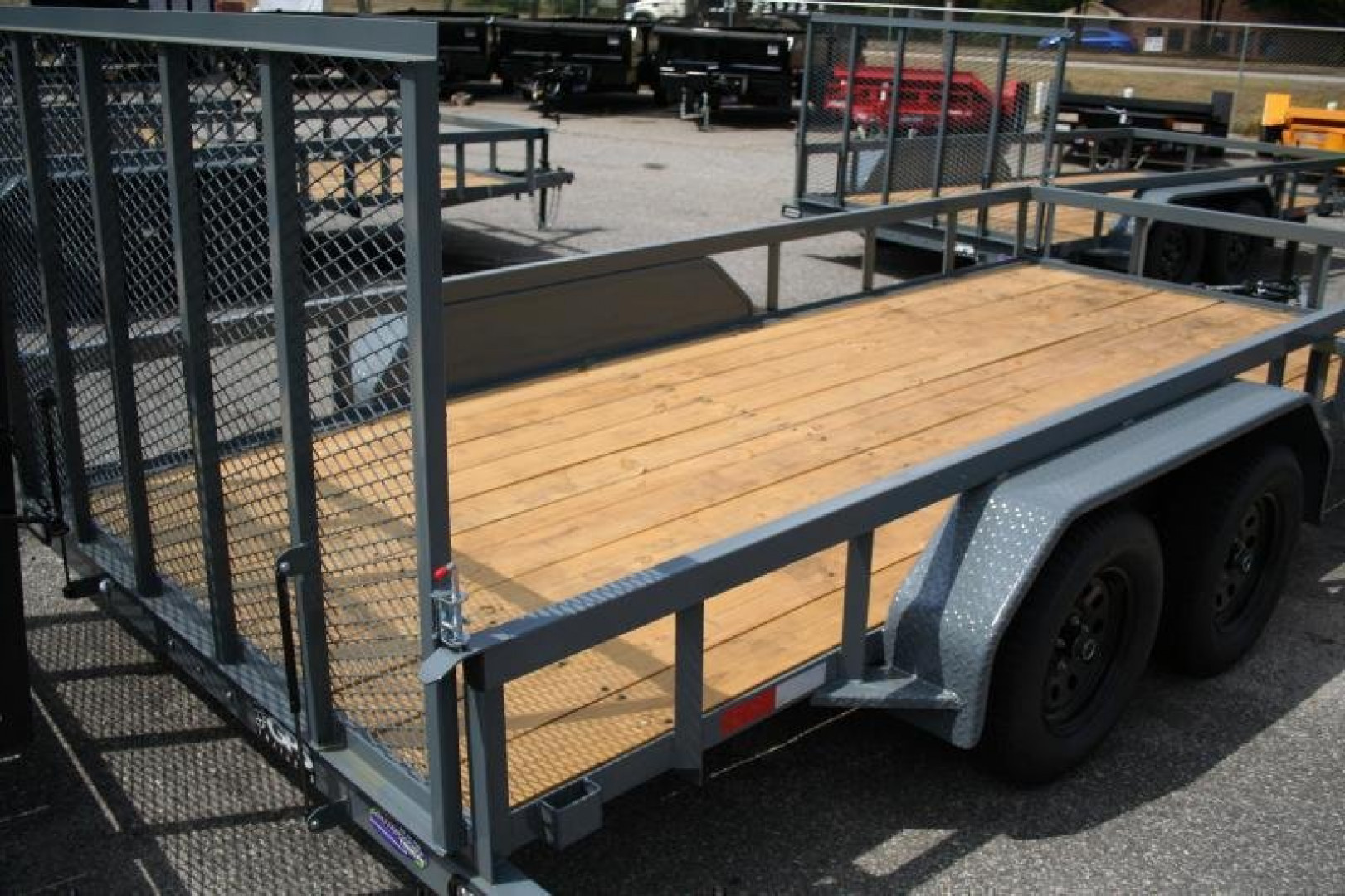 New 2025 GPS Trailers GTT 7X16TA 7K Utility Trailer