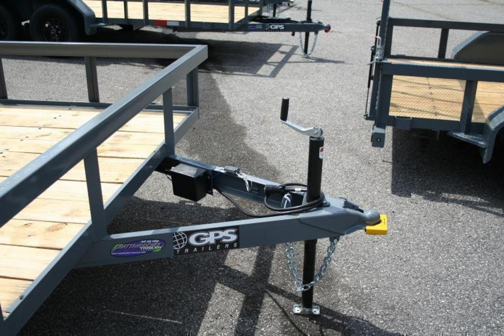 New 2025 GPS Trailers GTT 7X16TA 7K Utility Trailer