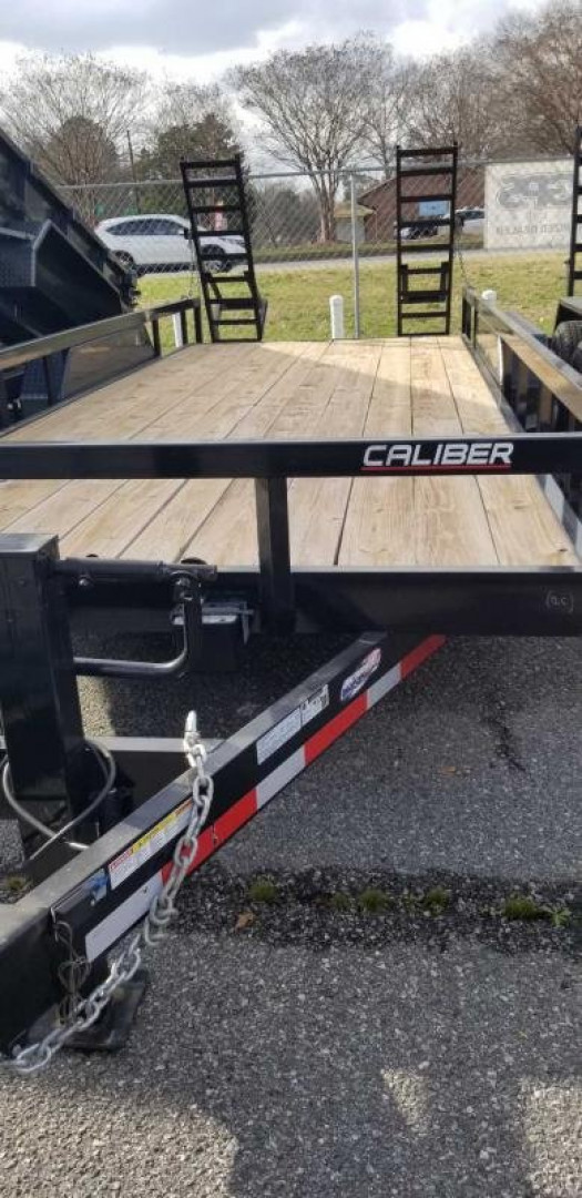 New 2022 Caliber Trailer Mfg 7X20TA 14K Equipment Trailer