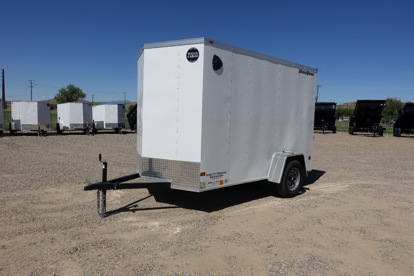 New 2025 Wells Cargo 6'x10' Cargo/Enclosed Trailer