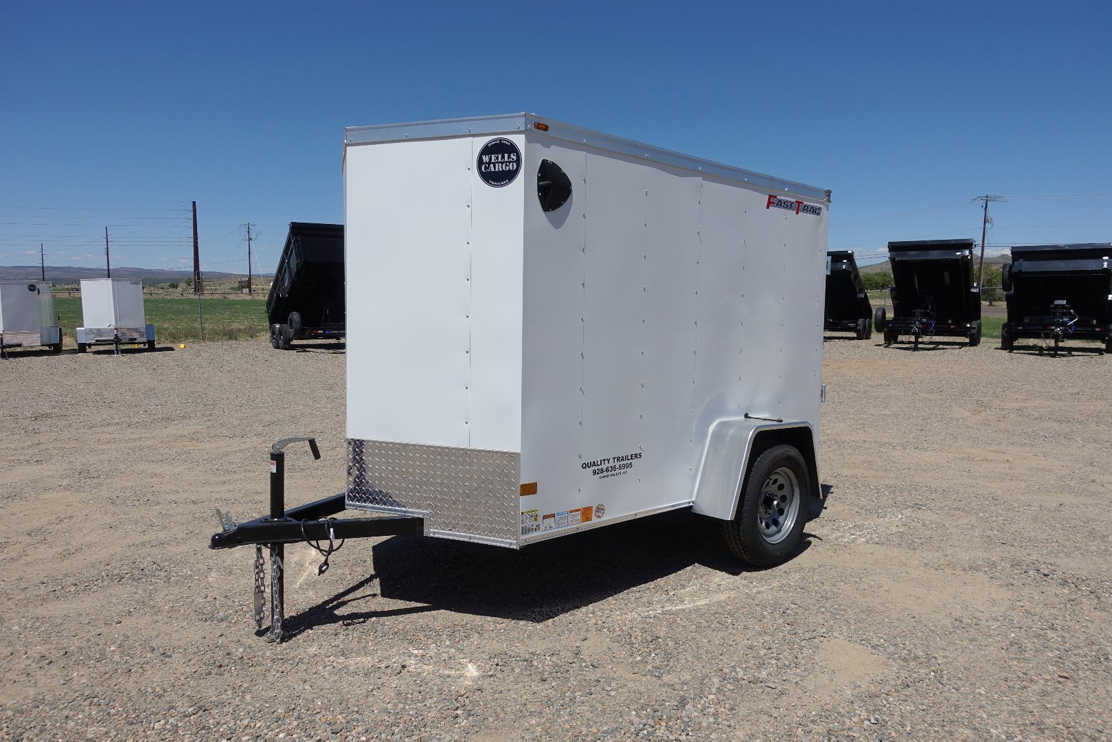 New 2025 Wells Cargo 5'x8' Cargo/Enclosed Trailer for sale in Chino ...